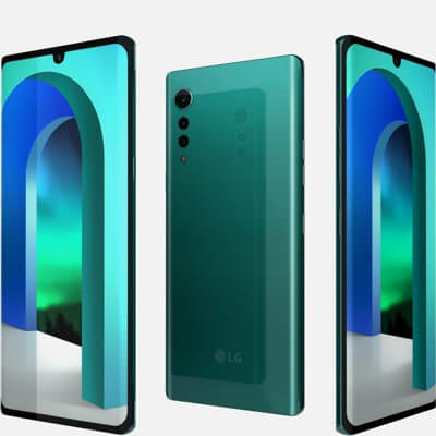 LG Velvet Aurora Green - 3D Model by Rever_Art