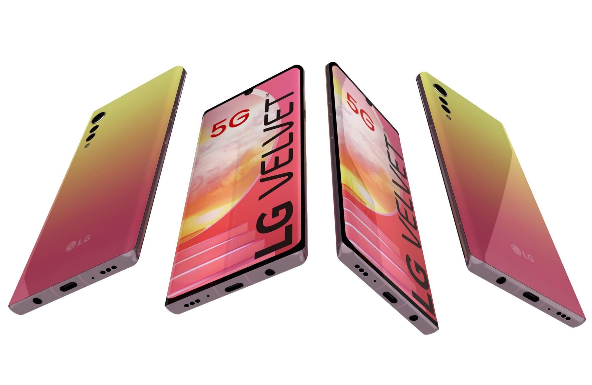 LG Velvet Illusion Sunset - 3D Model by Rever_Art