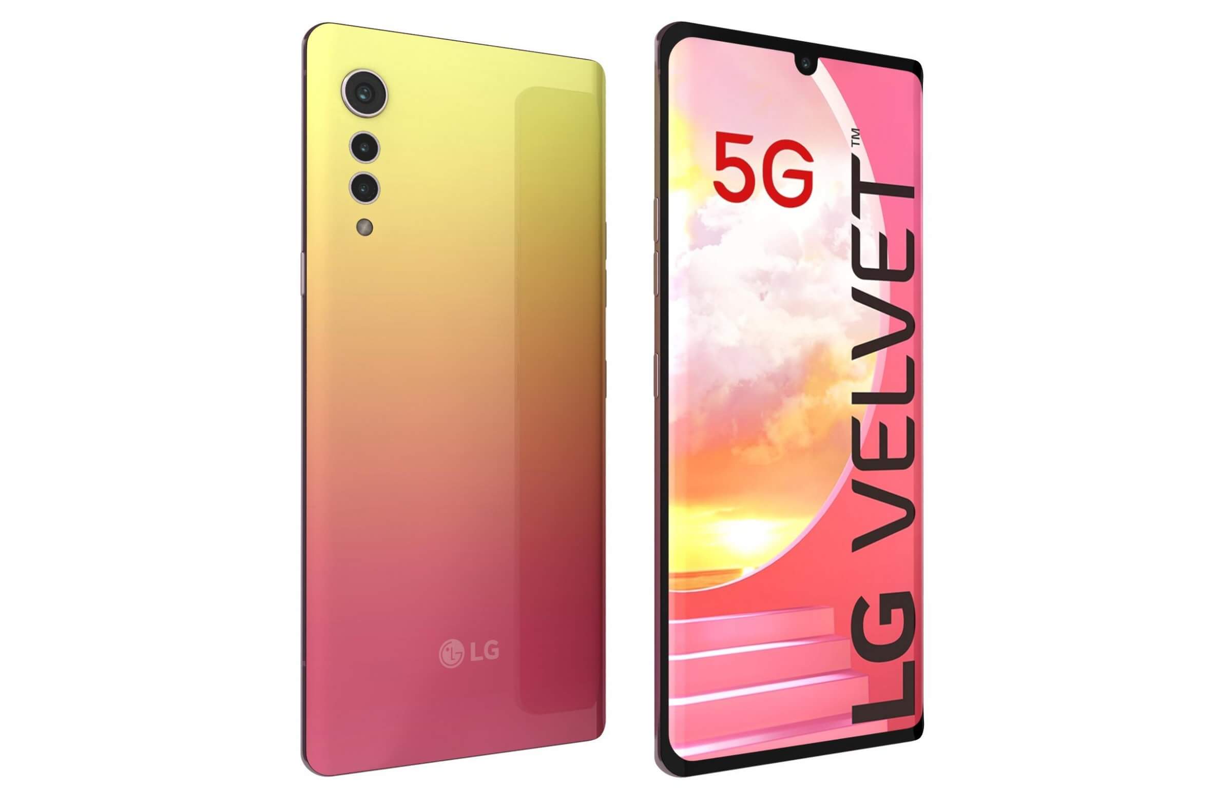 LG Velvet Illusion Sunset - 3D Model by Rever_Art