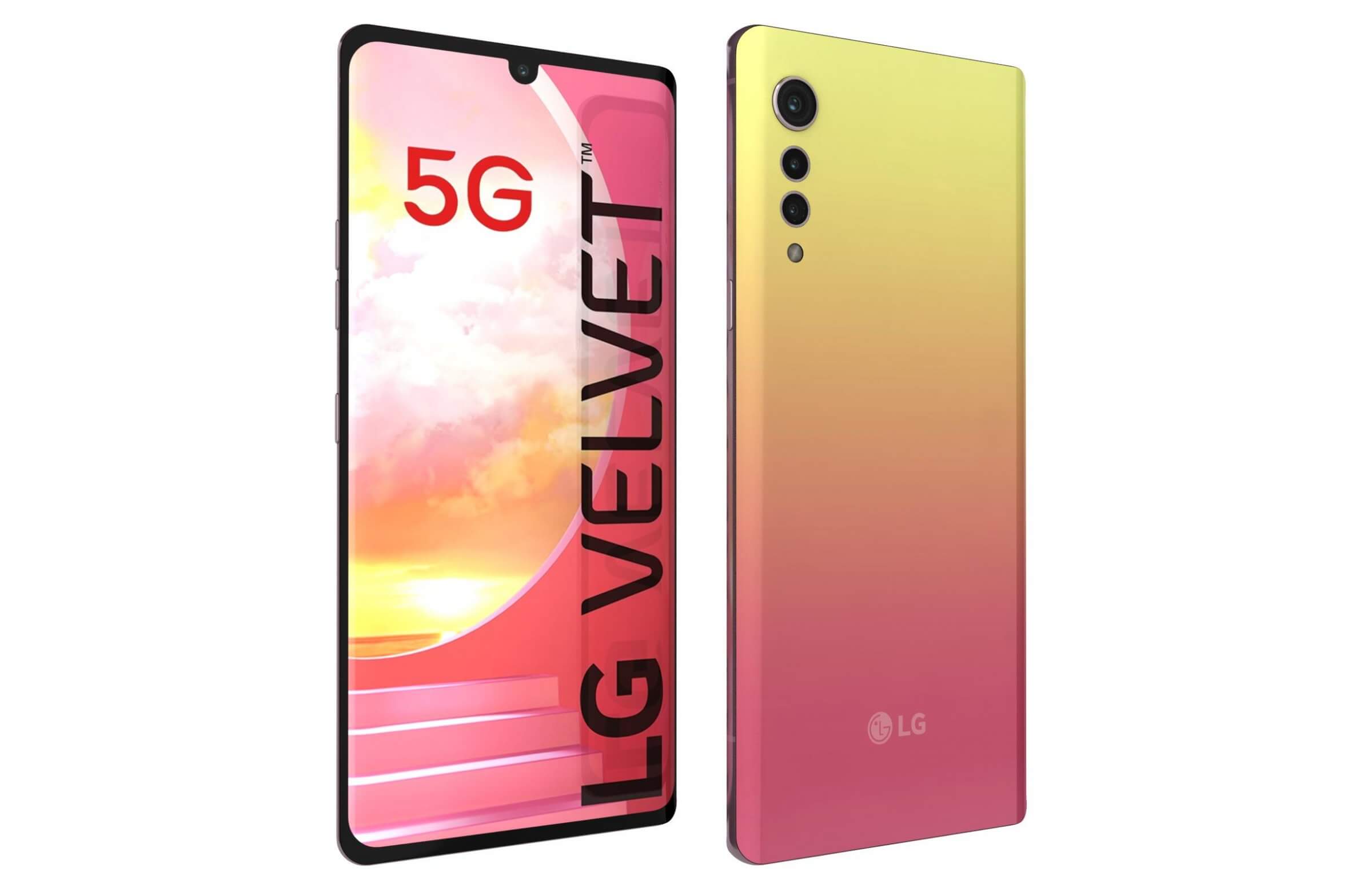 LG Velvet Illusion Sunset - 3D Model by Rever_Art