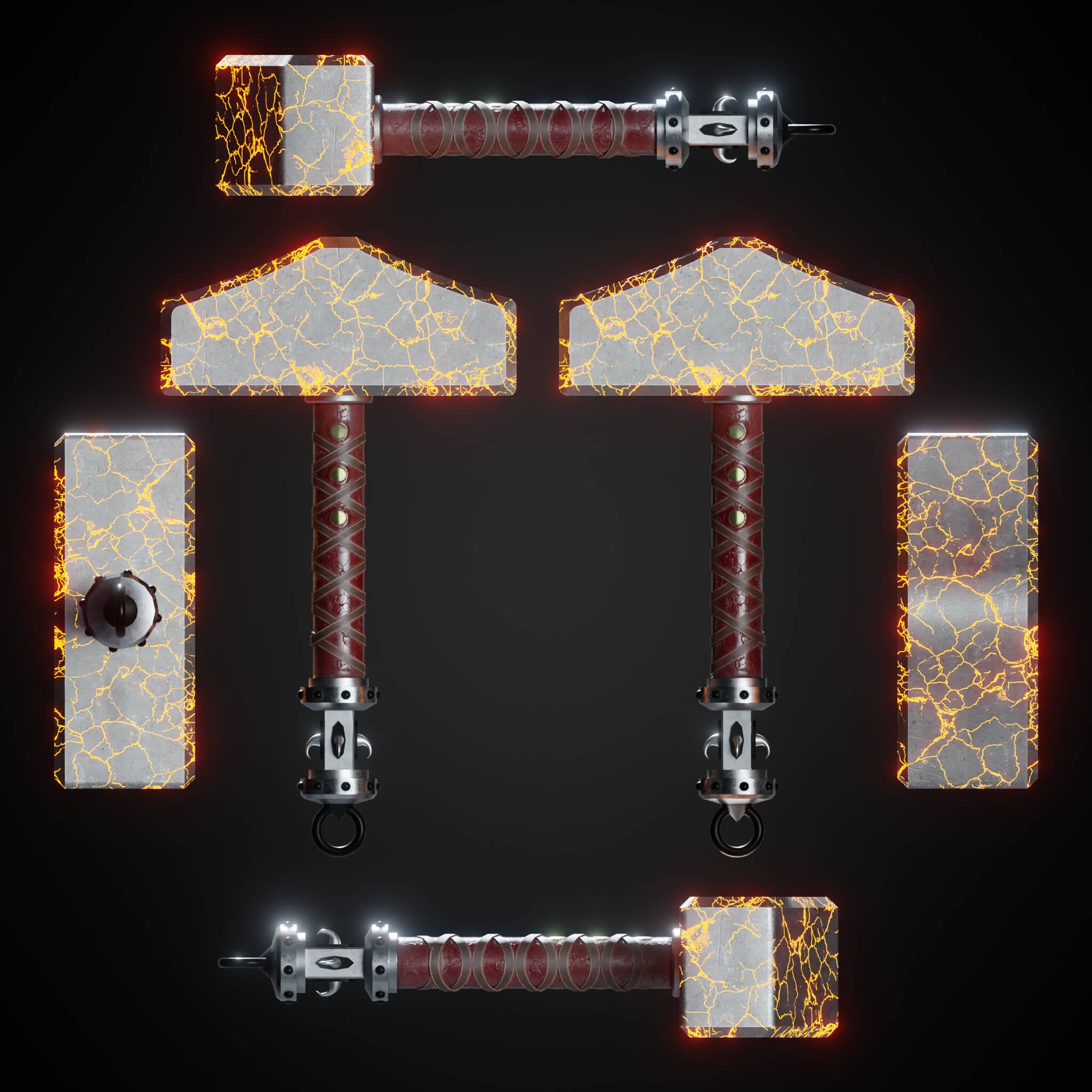 Mjollnir N0 1 - 3D Model by Rever_Art