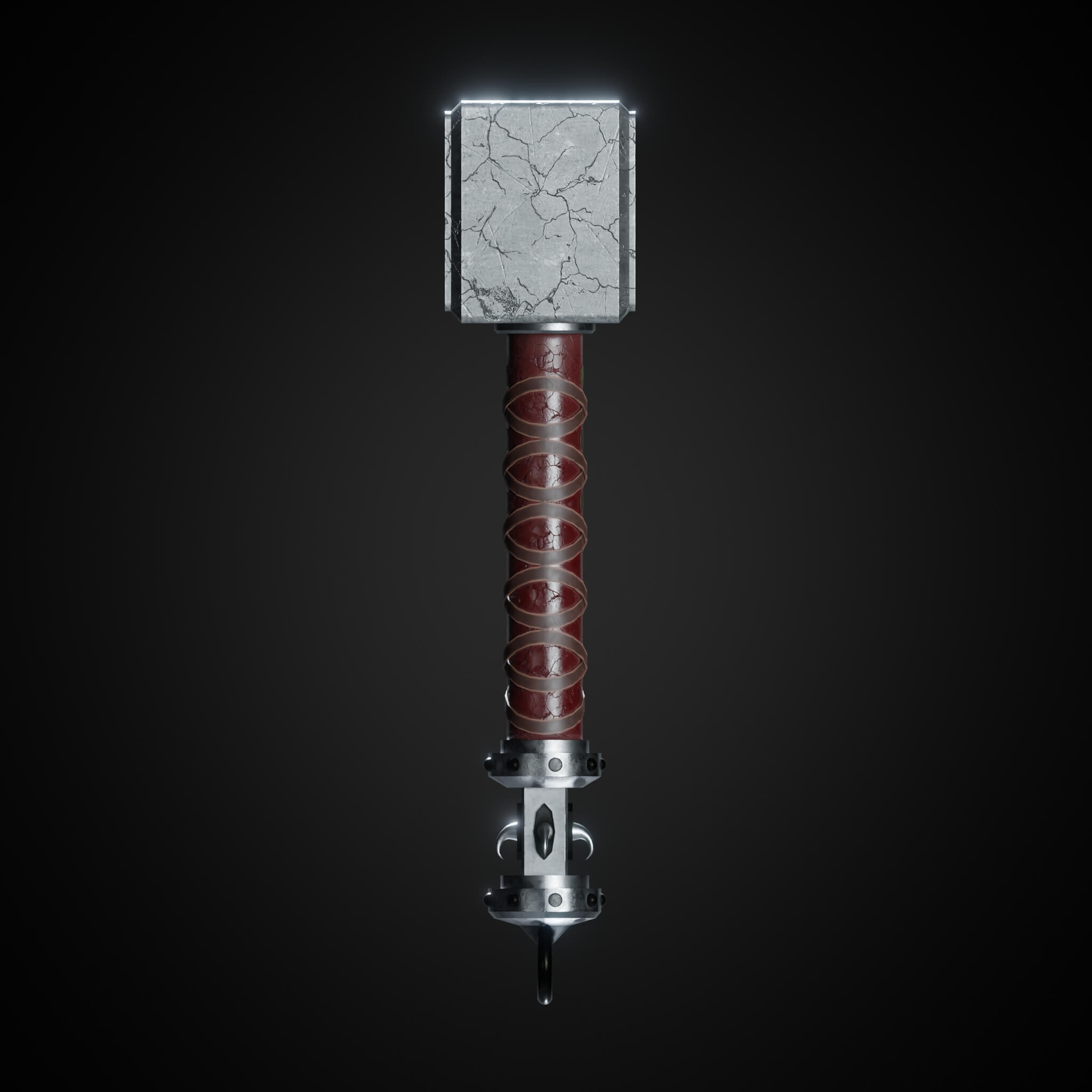 Mjollnir N0 2 - Free 3D Model by Rever_Art