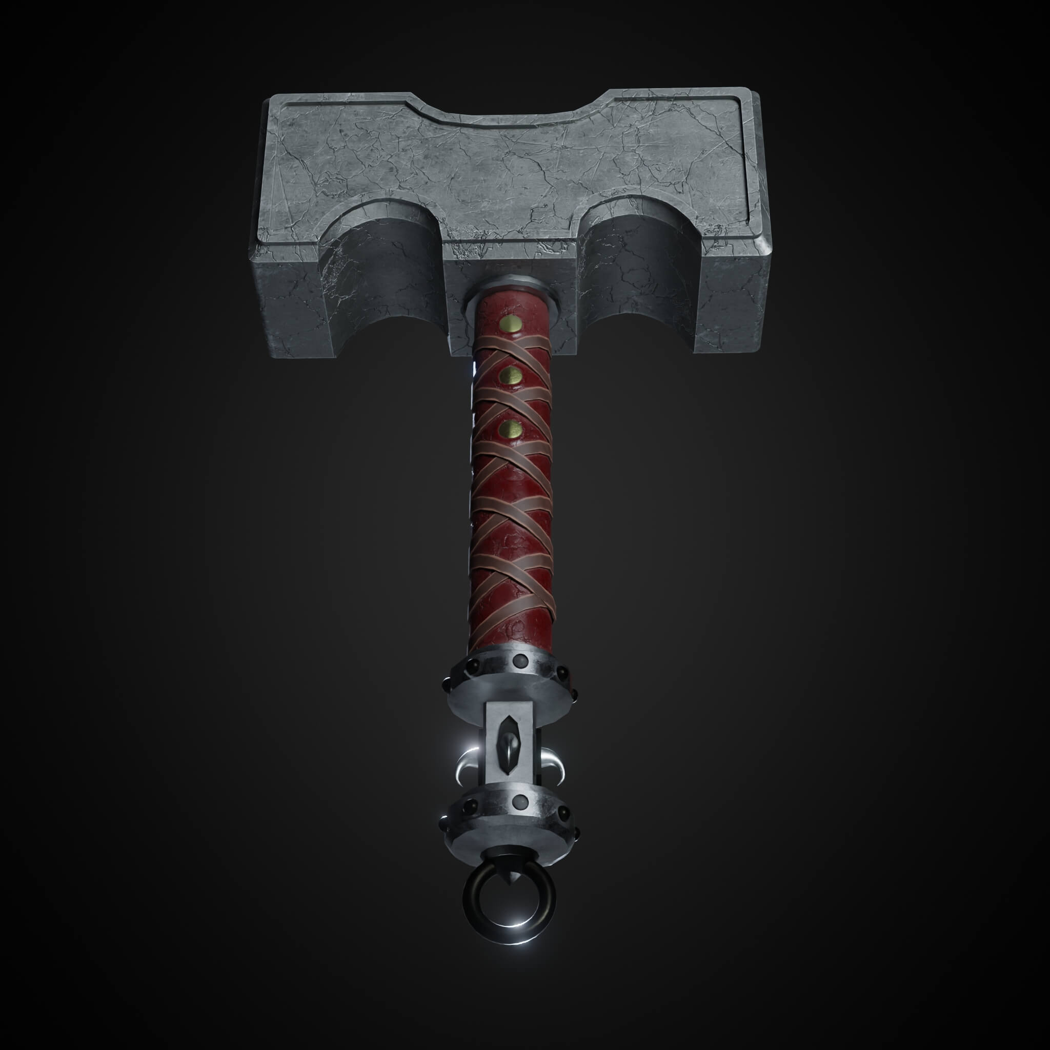 Mjollnir N0 2 - Free 3D Model by Rever_Art