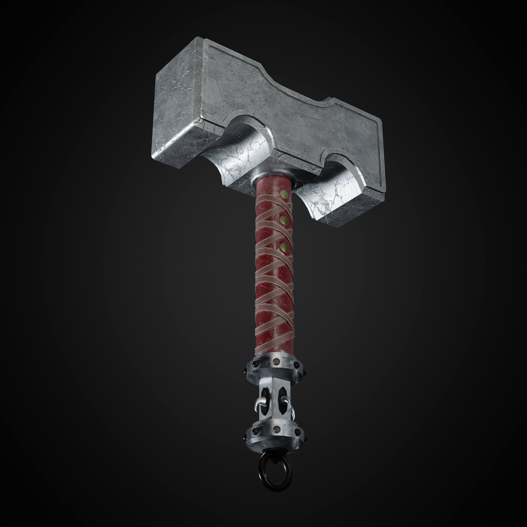 Mjollnir N0 2 - Free 3D Model by Rever_Art