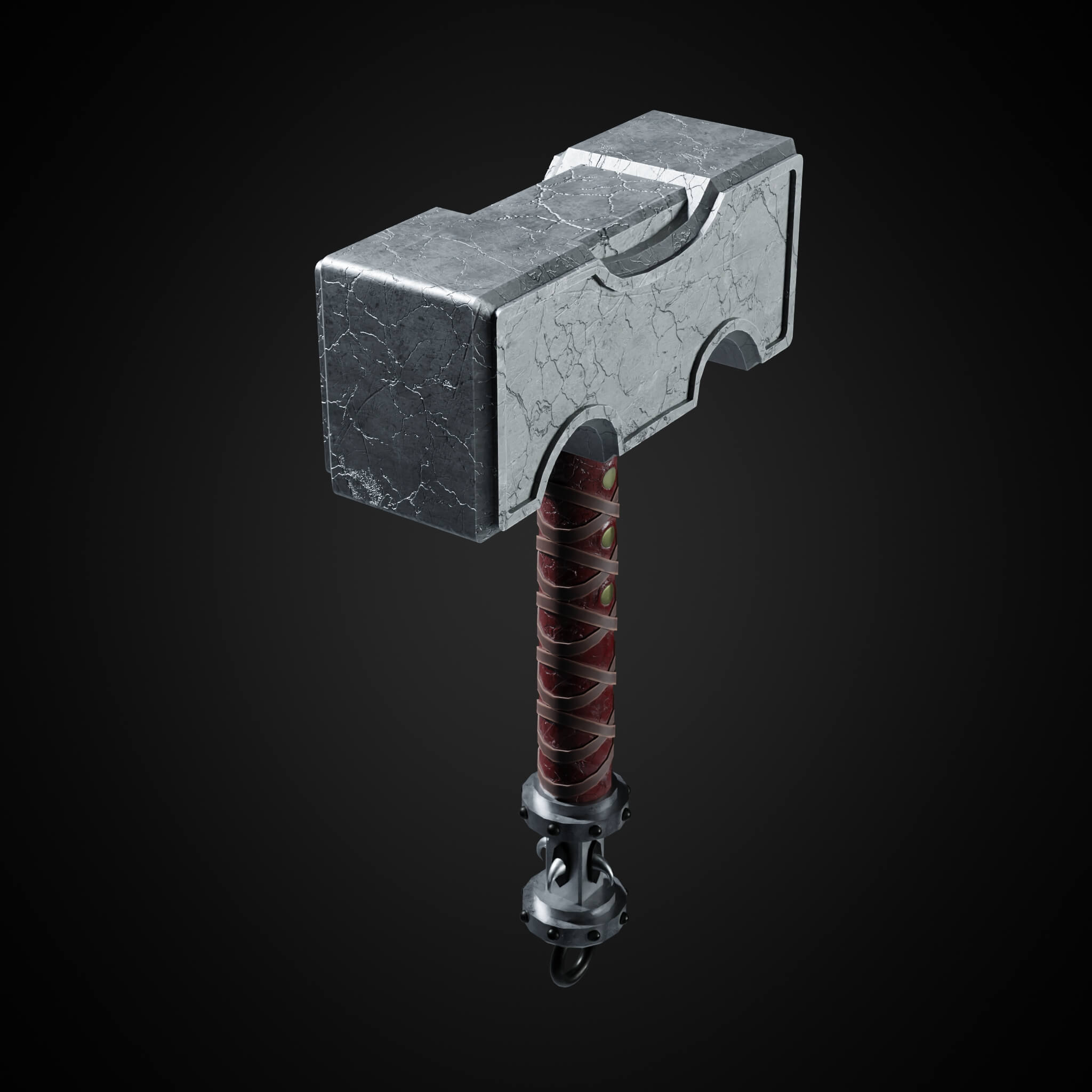 Mjollnir N0 2 - Free 3D Model by Rever_Art