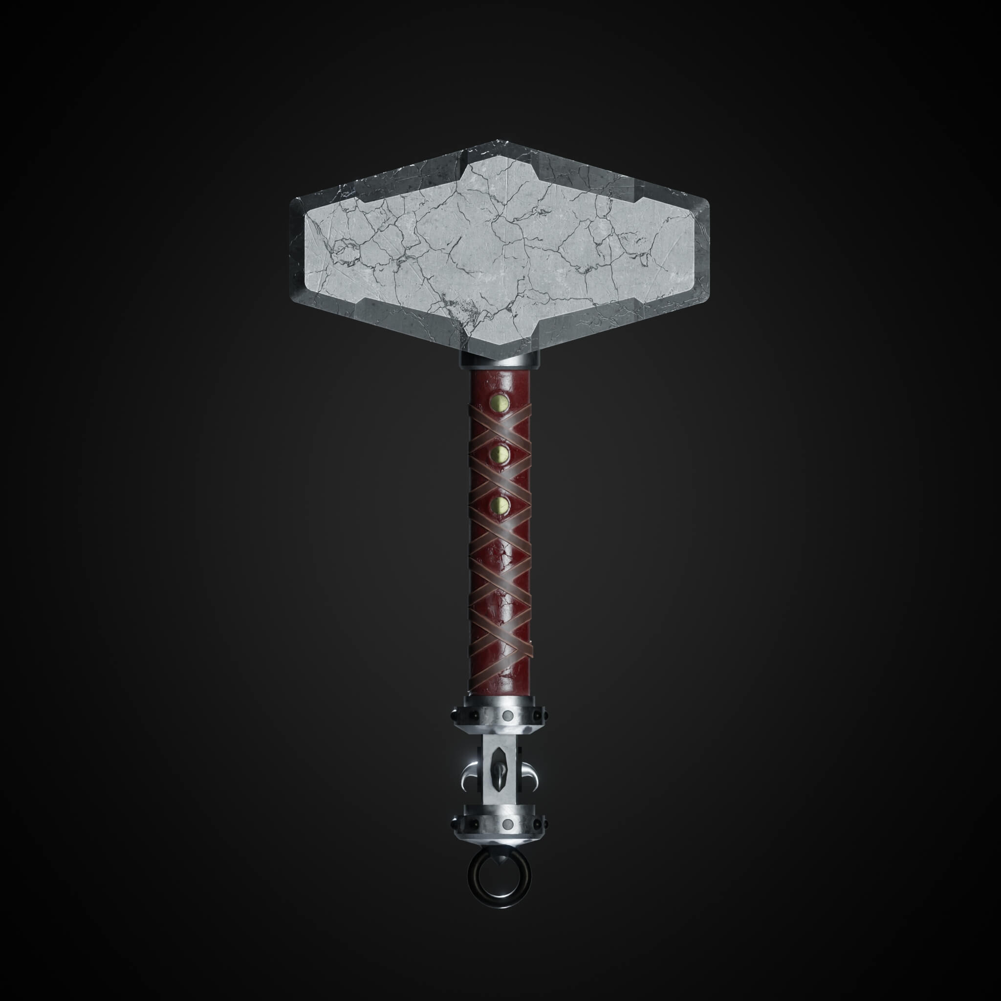Mjollnir N0 3 - 3D Model by Rever_Art