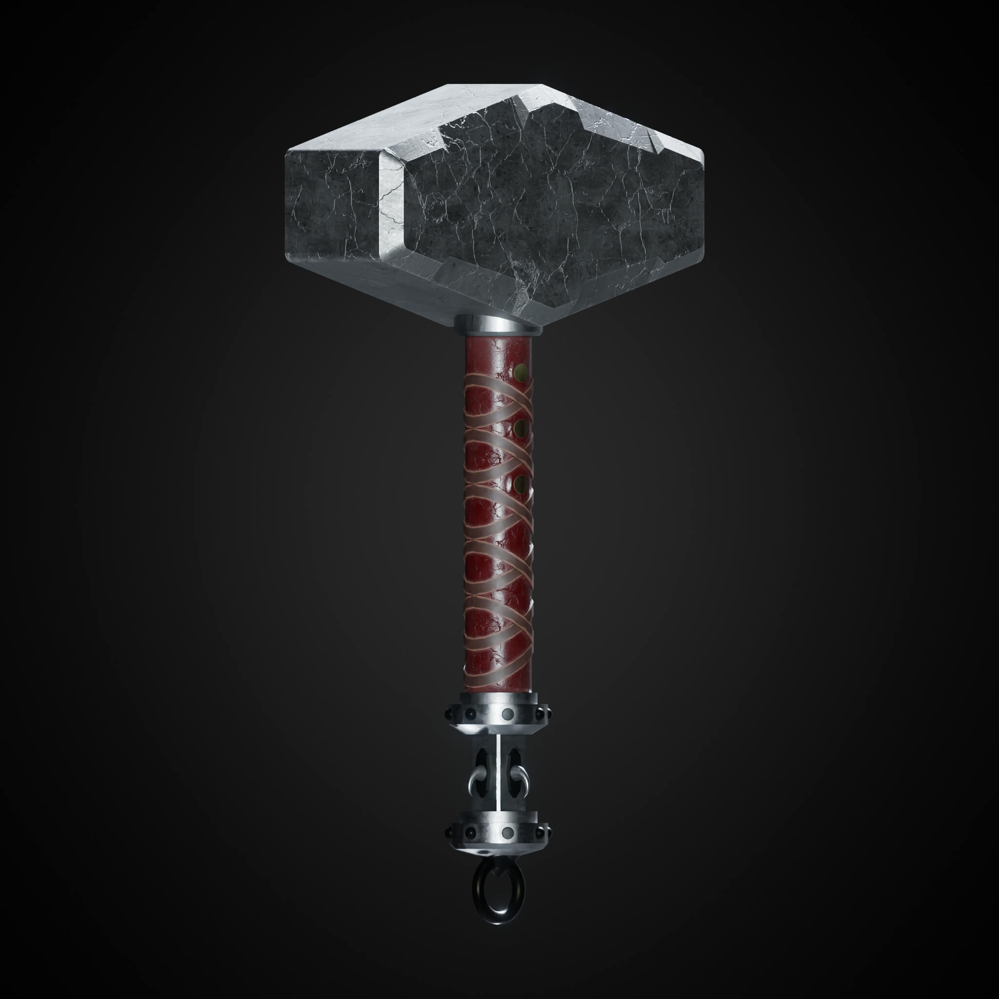 Mjollnir N0 3 - 3D Model by Rever_Art