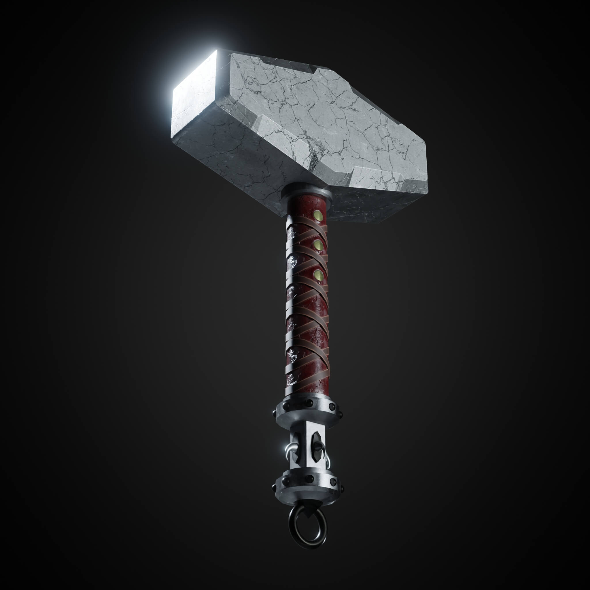 Mjollnir N0 3 - 3D Model by Rever_Art
