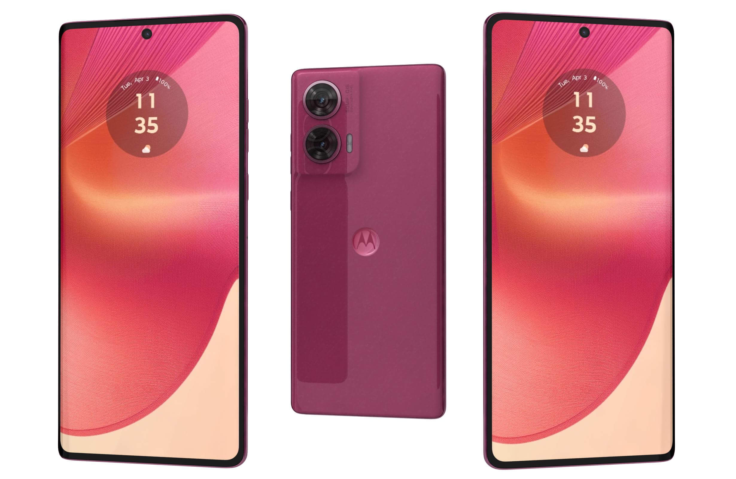 Motorola Edge 50 Fusion All Colors - 3D Model by Rever_Art
