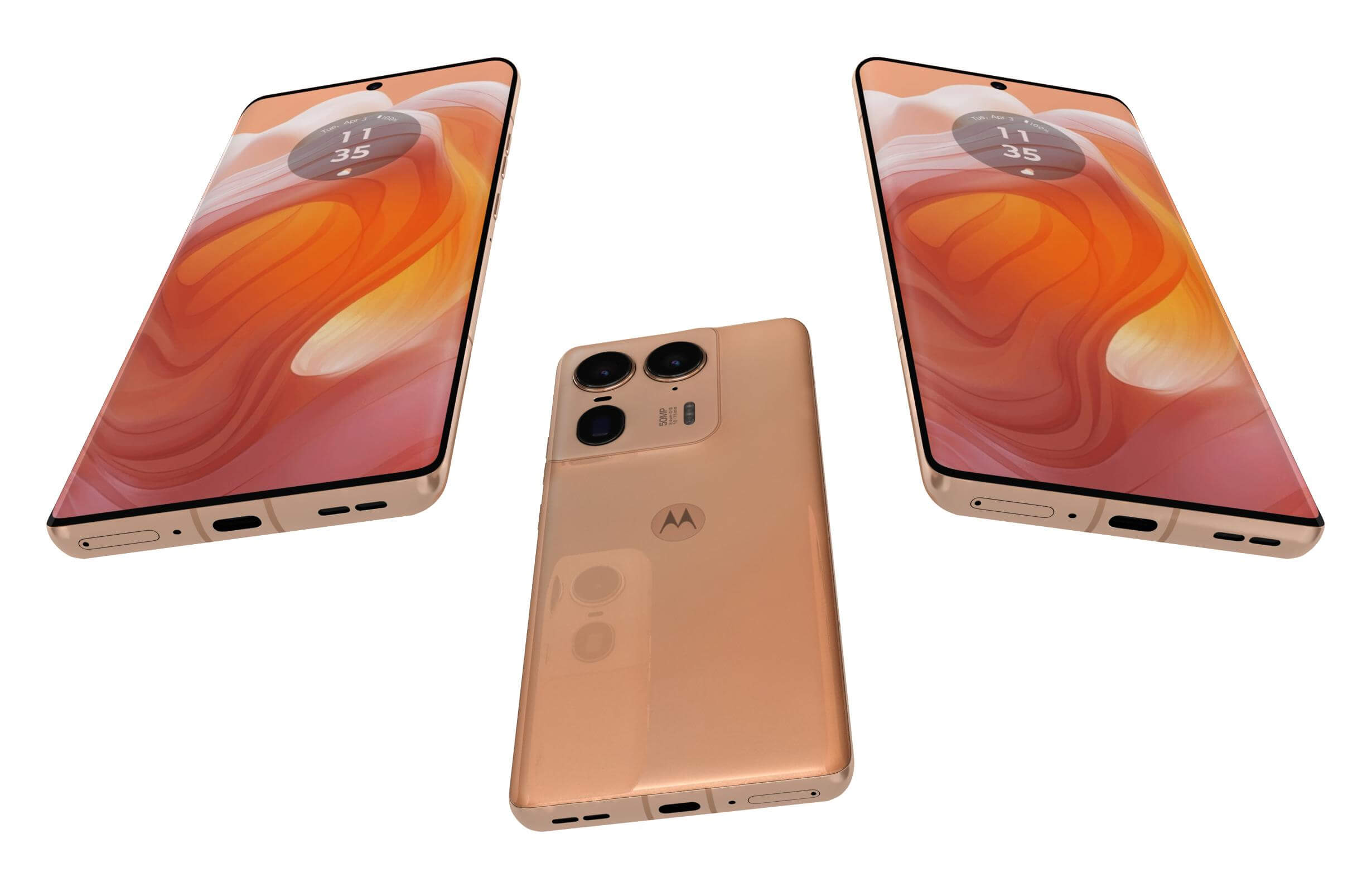 Motorola Edge 50 Fusion and 50 Ultra - 3D Model by Rever_Art