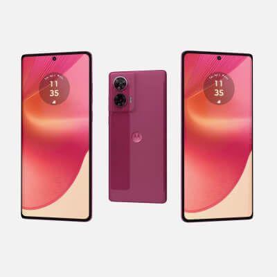 Motorola Edge 50 Fusion Red - 3D Model by Rever_Art