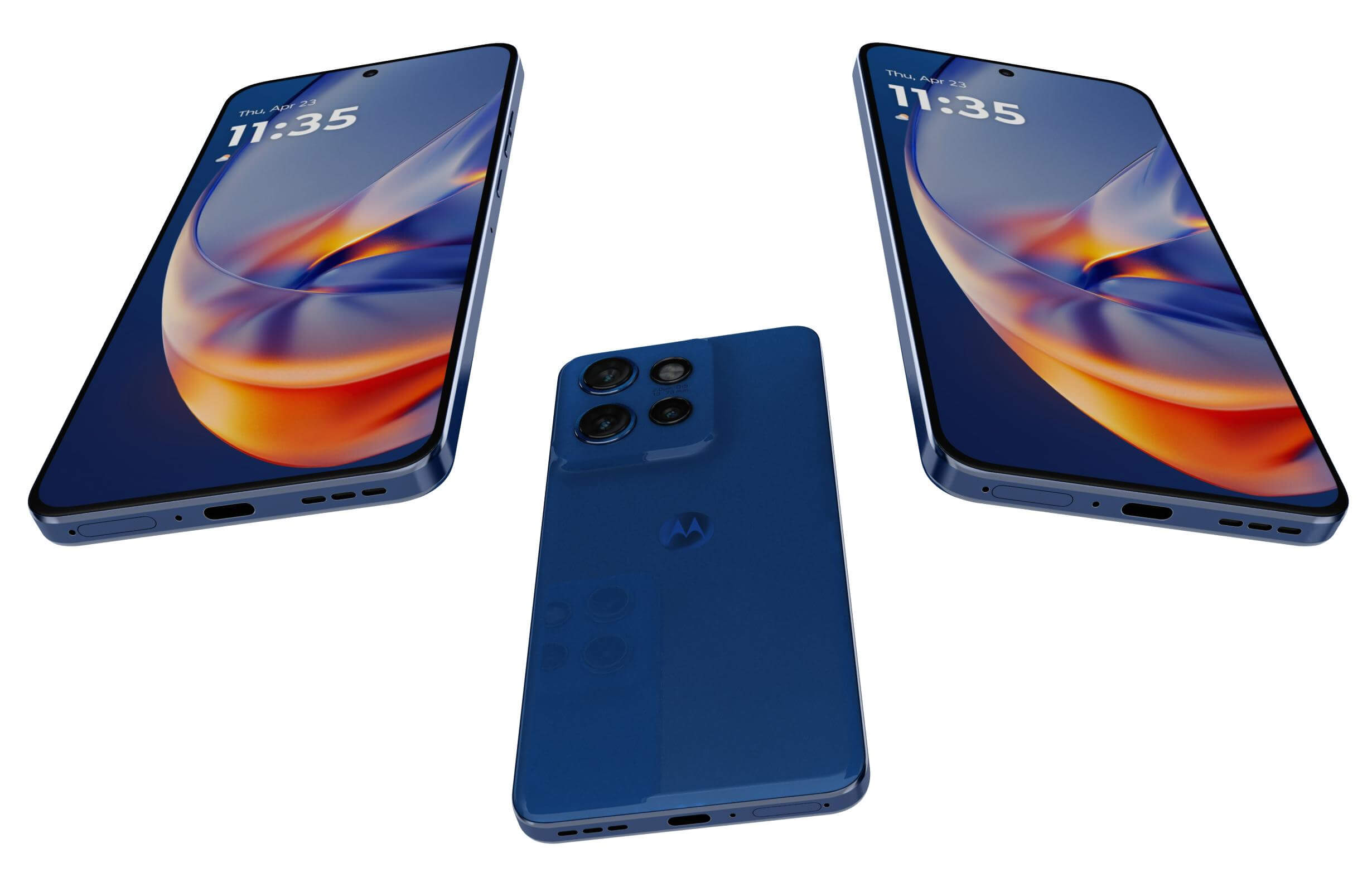 Motorola Edge 50 Neo Nautical Blue - 3D Model by Rever_Art