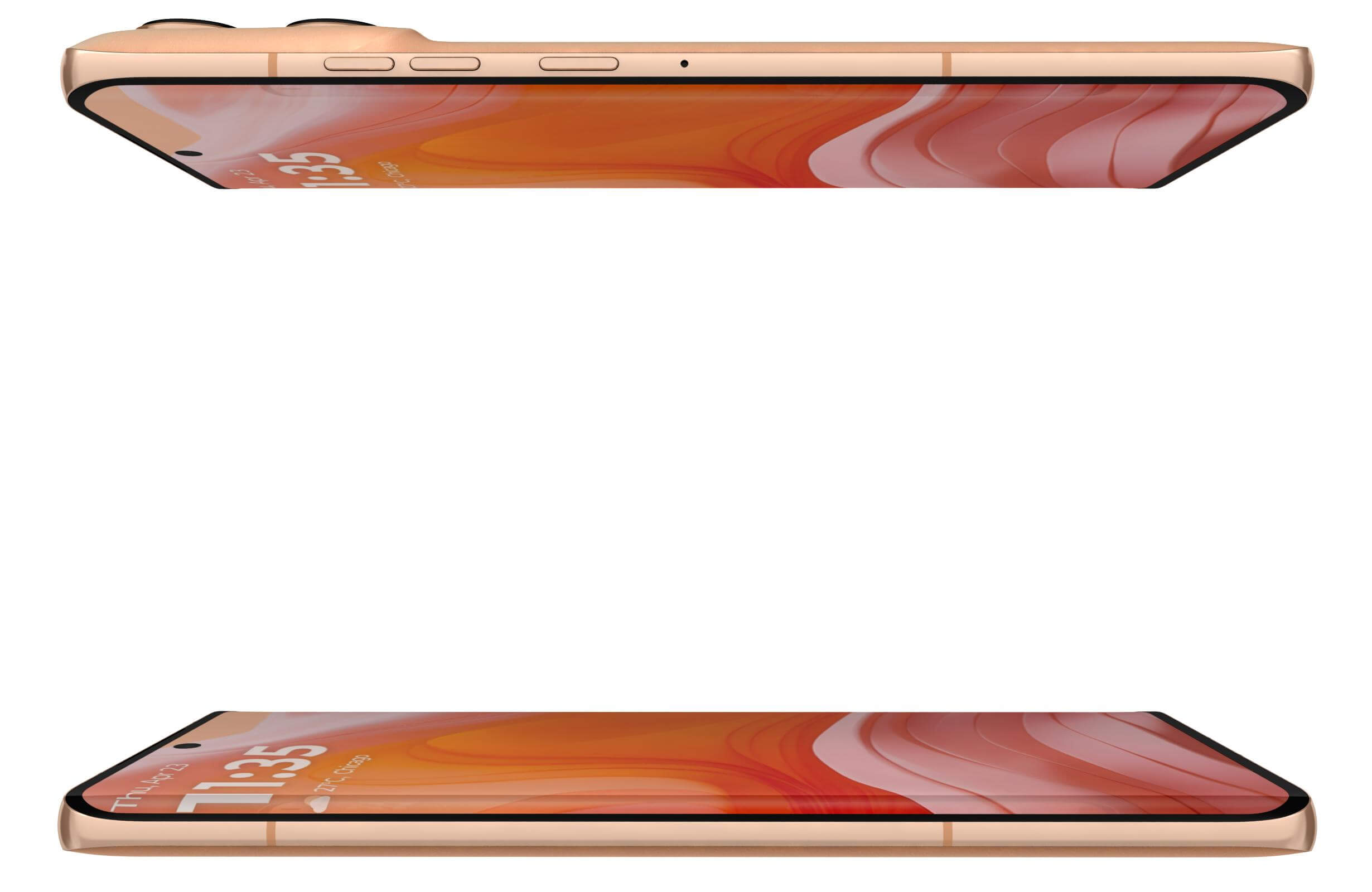 Motorola Edge 50 Peach Fuzz - 3D Model by Rever_Art