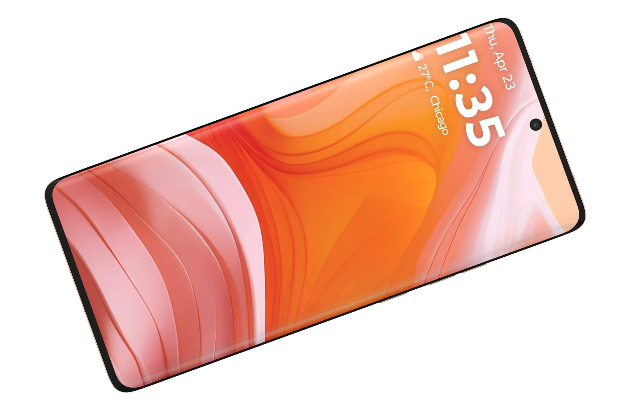 Motorola Edge 50 Peach Fuzz - 3D Model by Rever_Art