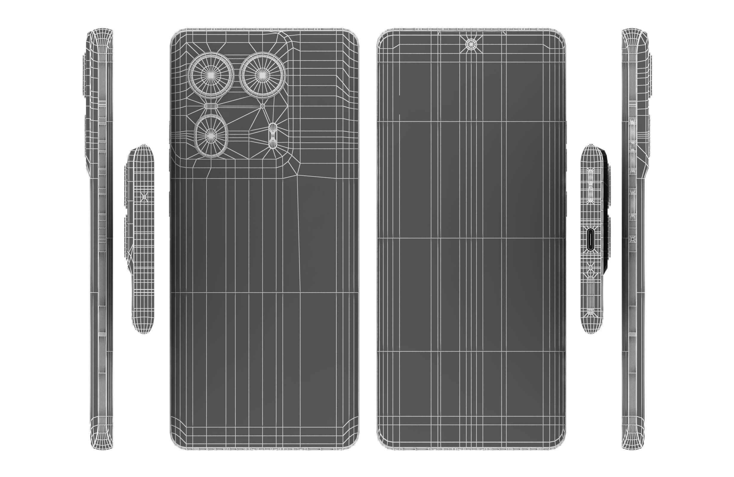 Motorola Edge 50 Ultra All Colors - 3D Model by Rever_Art