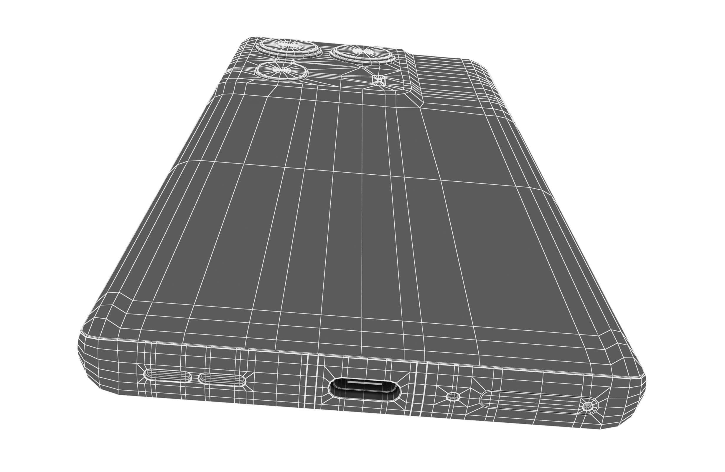 Motorola Edge 50 Ultra Black - 3D Model by Rever_Art