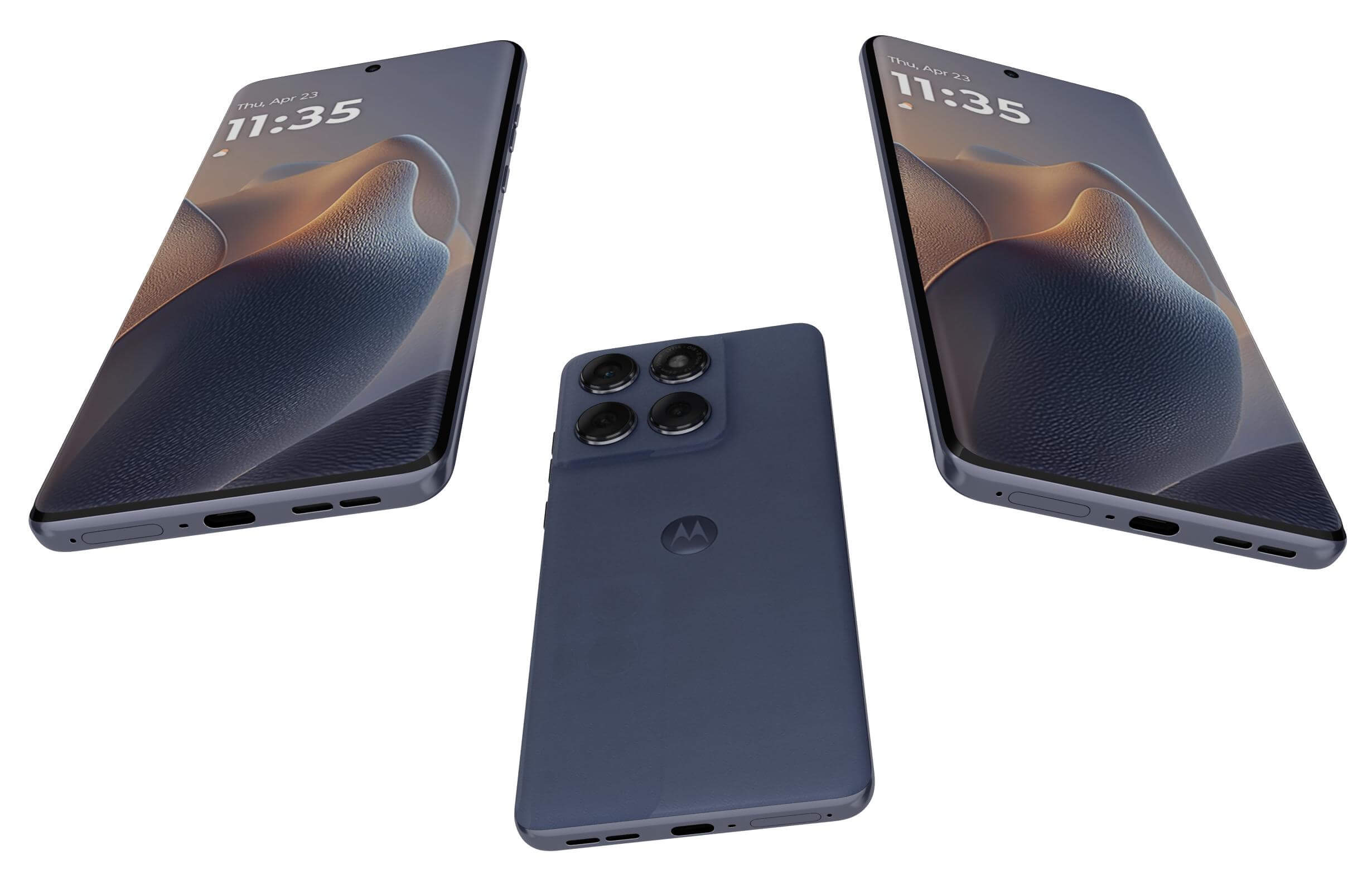 Motorola Edge 60s Misty Iris - 3D Model by Rever_Art