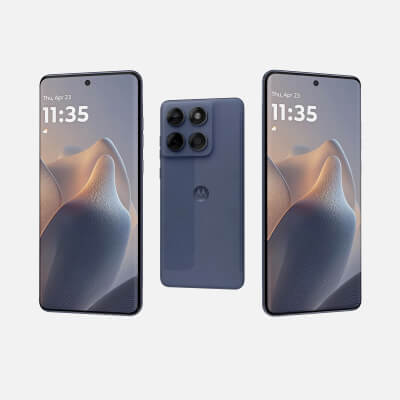 Motorola Edge 60s Misty Iris - 3D Model by Rever_Art