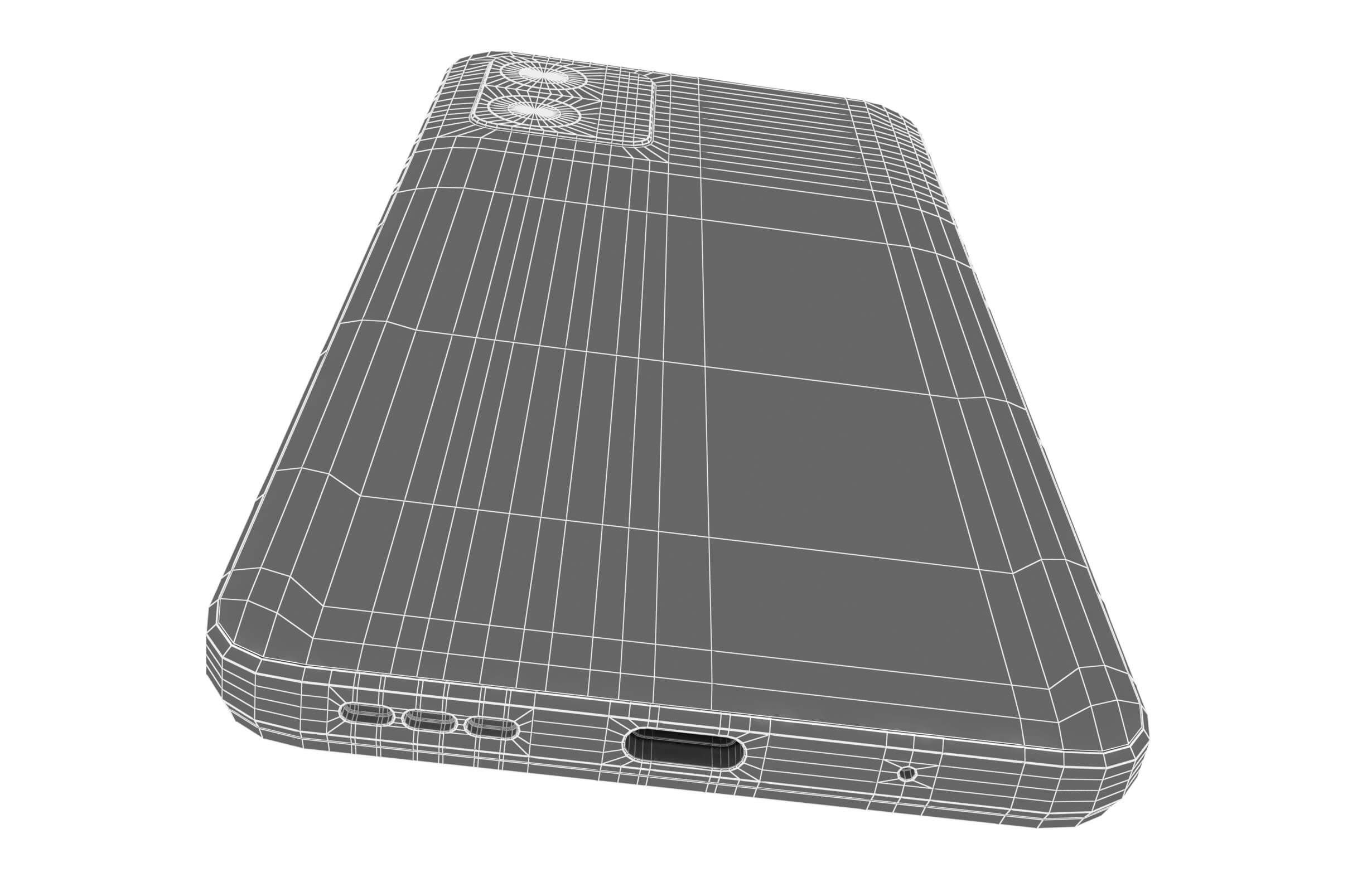 Motorola Moto E13 Blue - 3D Model by Rever_Art