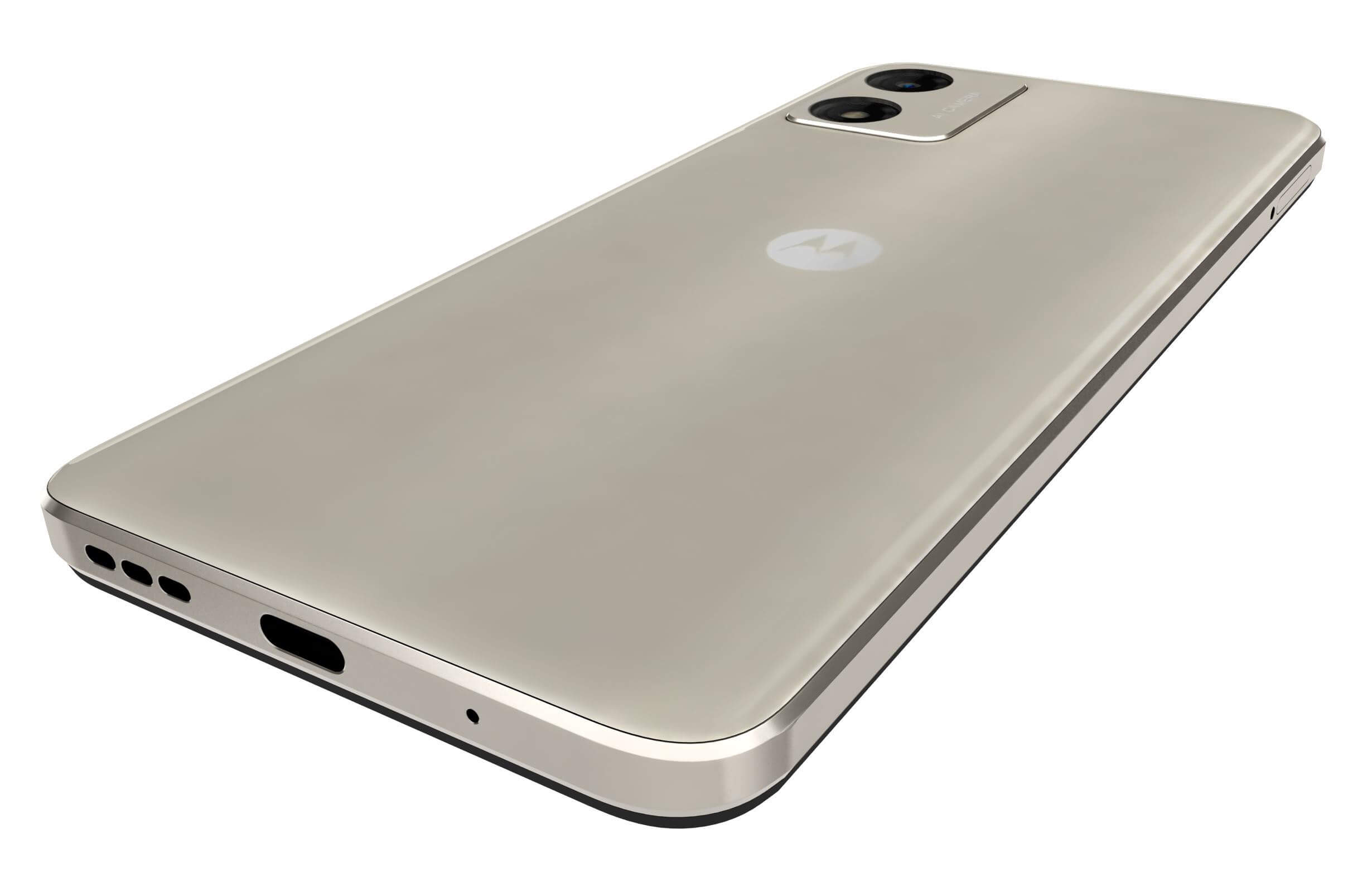 Motorola Moto E13 Whitem Blue - 3D Model by Rever_Art