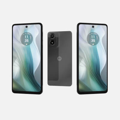 Motorola Moto E14 Graphite Gray - 3D Model by Rever_Art