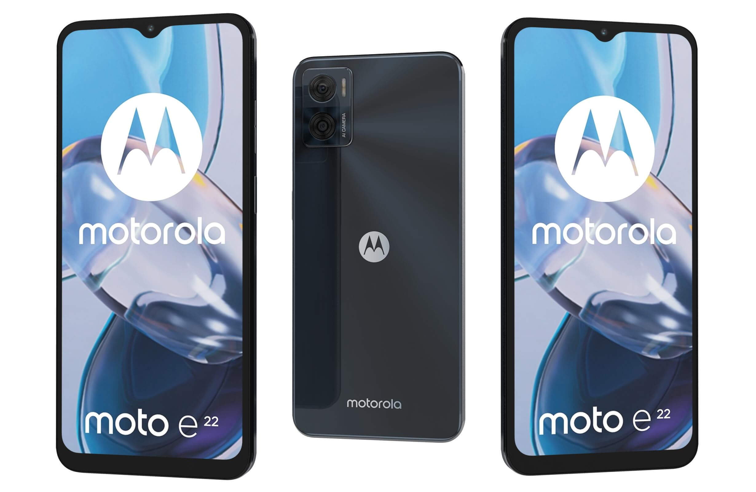 Motorola Moto E22 and E22i - 3D Model by Rever_Art