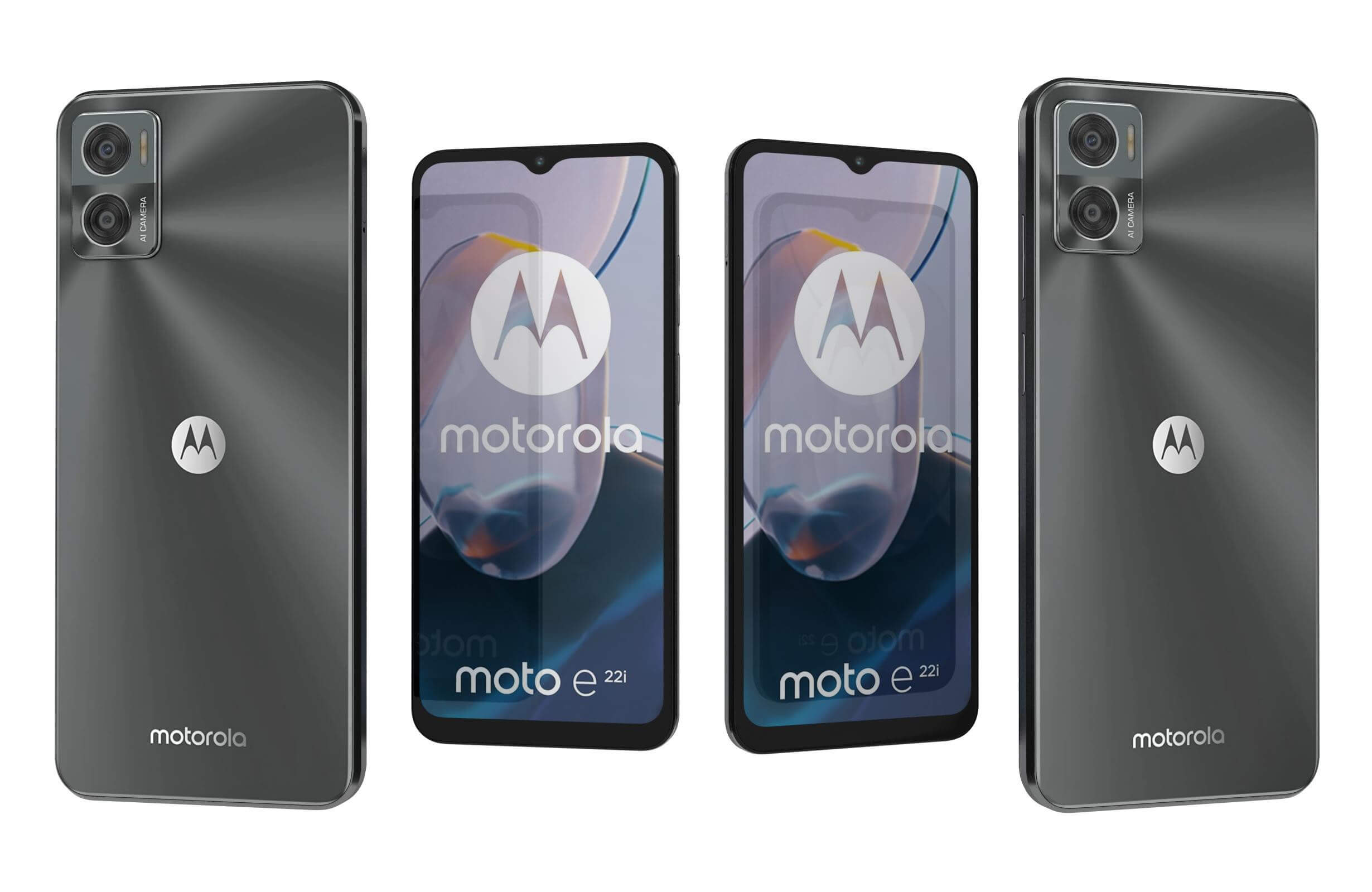 Motorola Moto E22 and E22i - 3D Model by Rever_Art