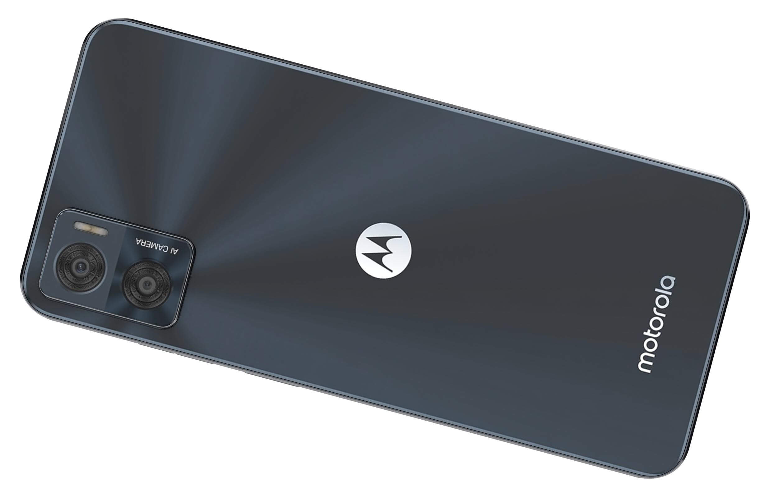 Motorola Moto E22 Black And Blue - 3D Model by Rever_Art