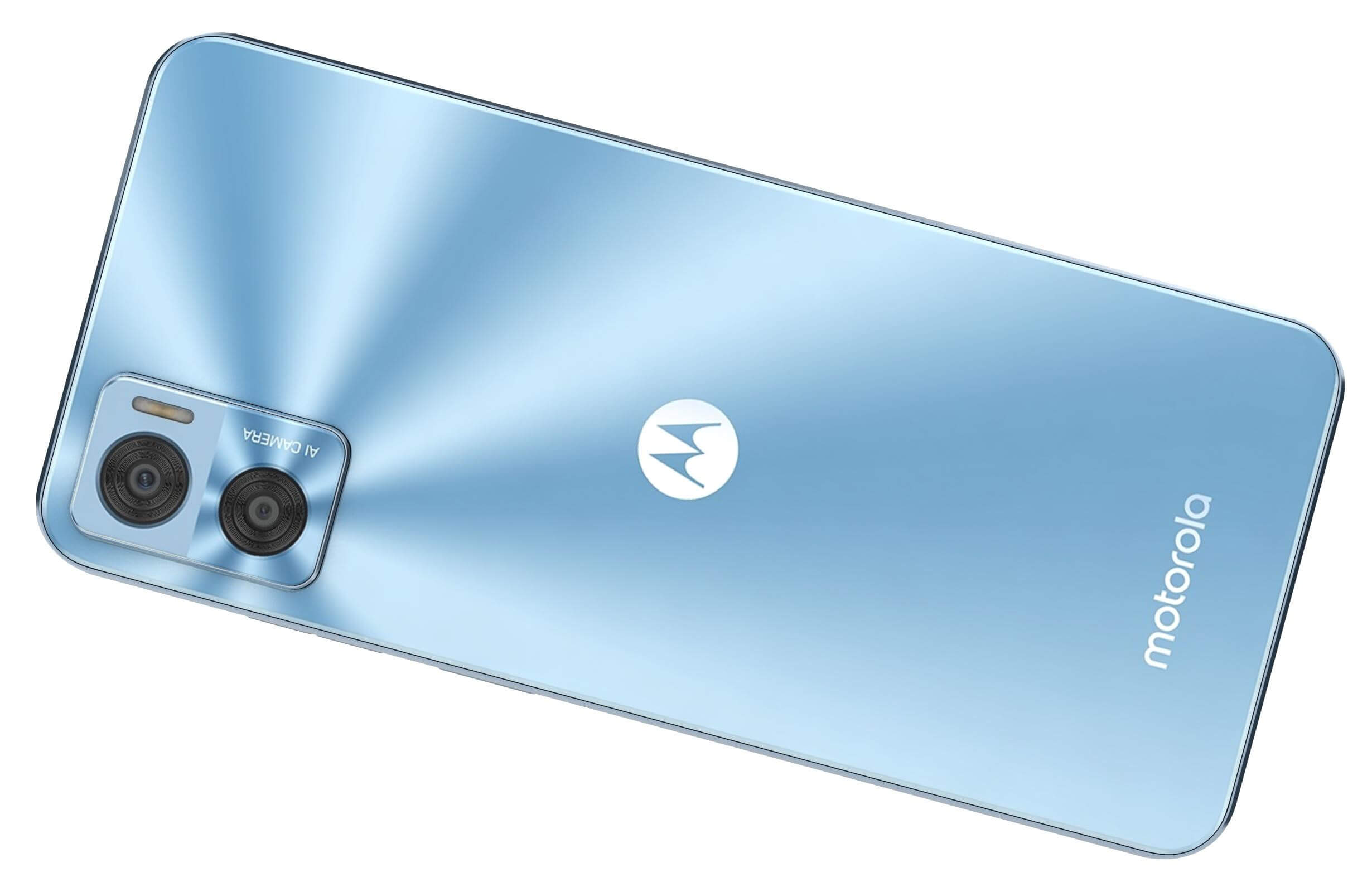 Motorola Moto E22 Black And Blue - 3D Model by Rever_Art