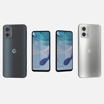 Motorola Moto G 2023 Black and Silver - 3D Model by Rever_Art