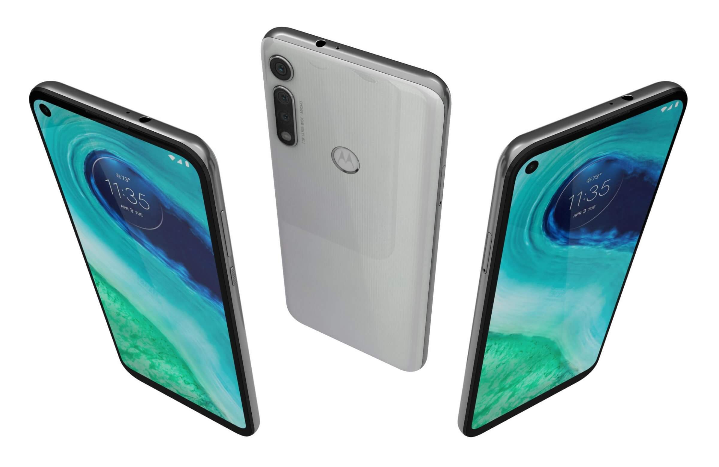 Motorola Moto G Fast Pearl White - 3D Model by Rever_Art