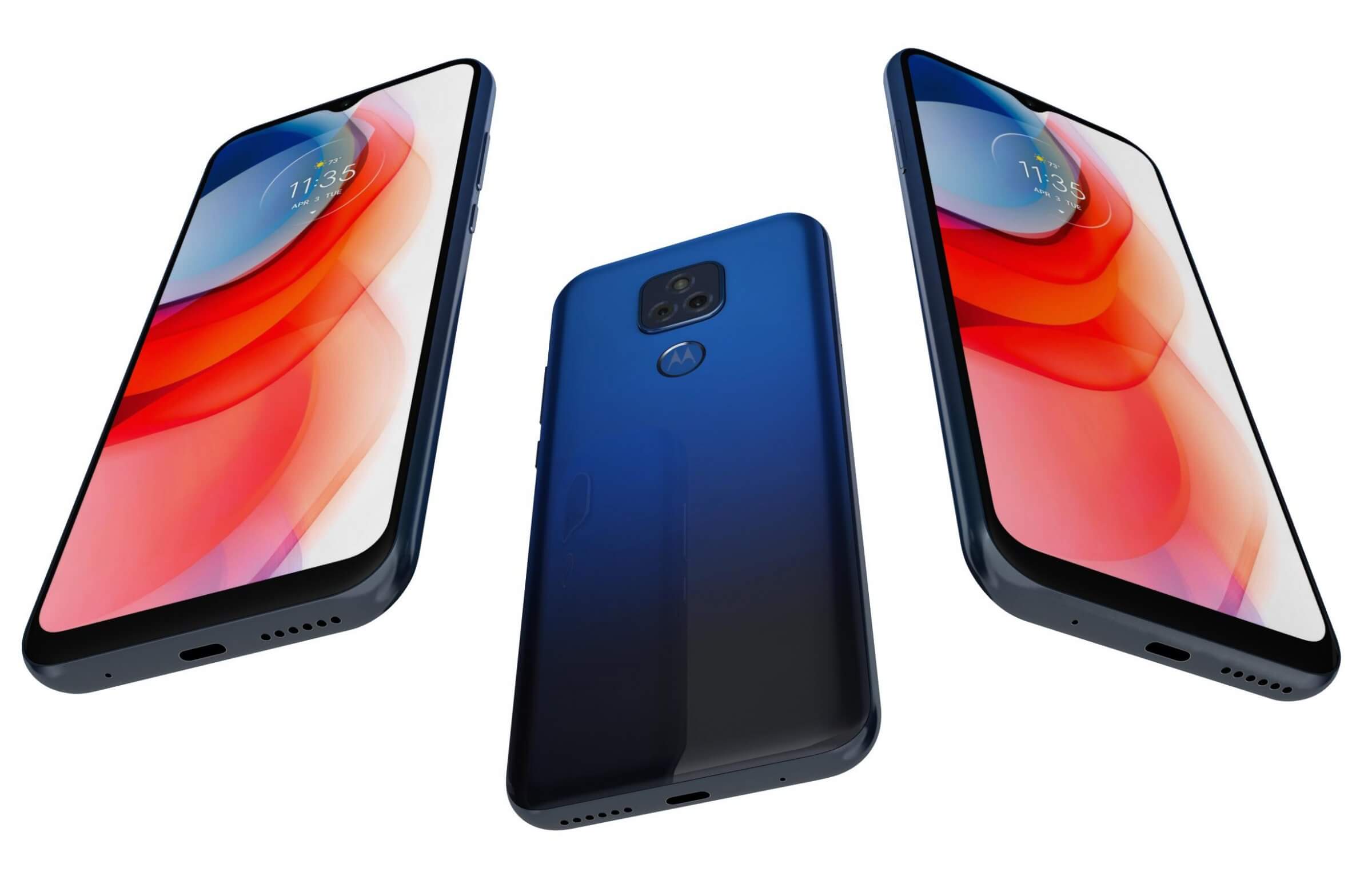 Motorola Moto G Play 2021 Misty Blue - 3D Model by Rever_Art
