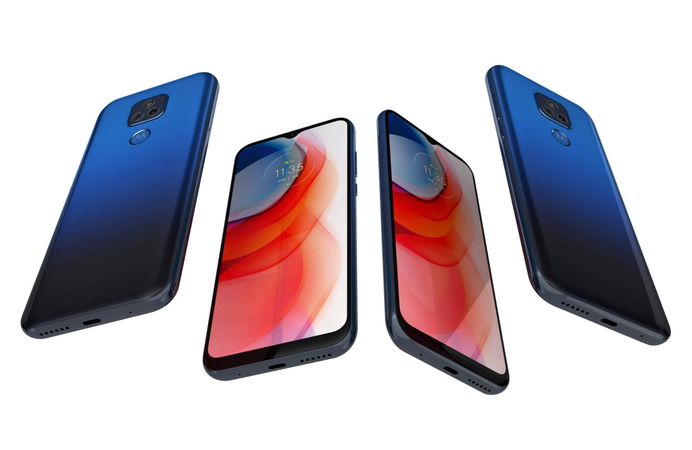 Motorola Moto G Play 2021 Misty Blue - 3D Model by Rever_Art
