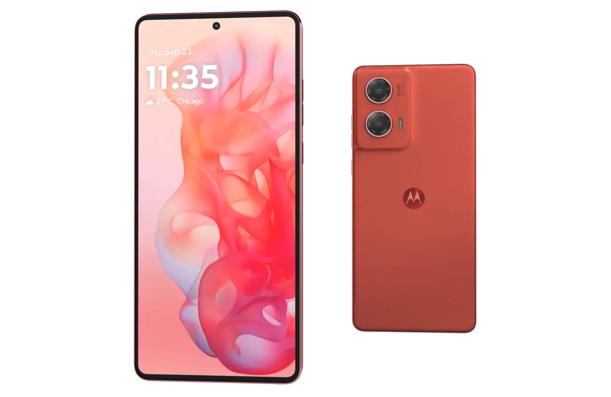 Motorola Moto G Stylus 5G 2024 Scarlet Wave and Caramel Latt - 3D Model ...