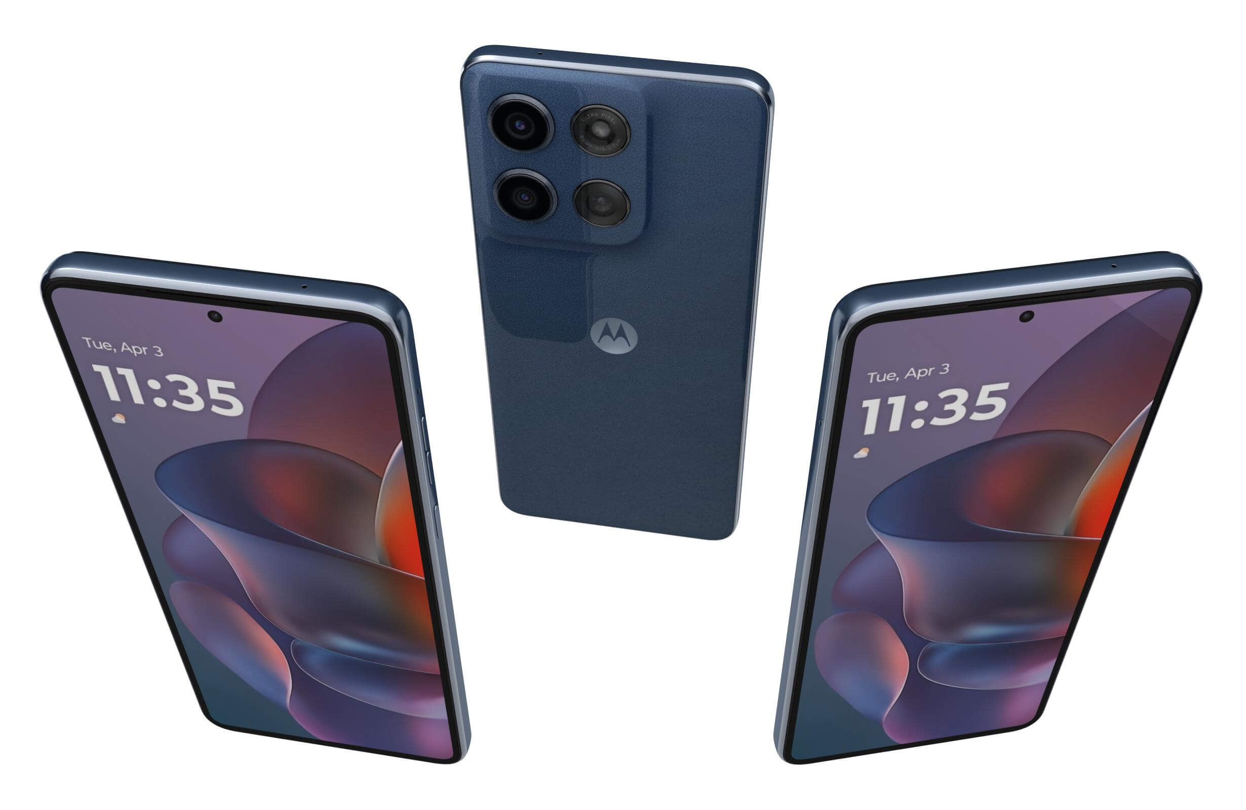 Motorola Moto G Stylus 5G 2025 Blue And Gibraltar Sea - 3D Model by ...