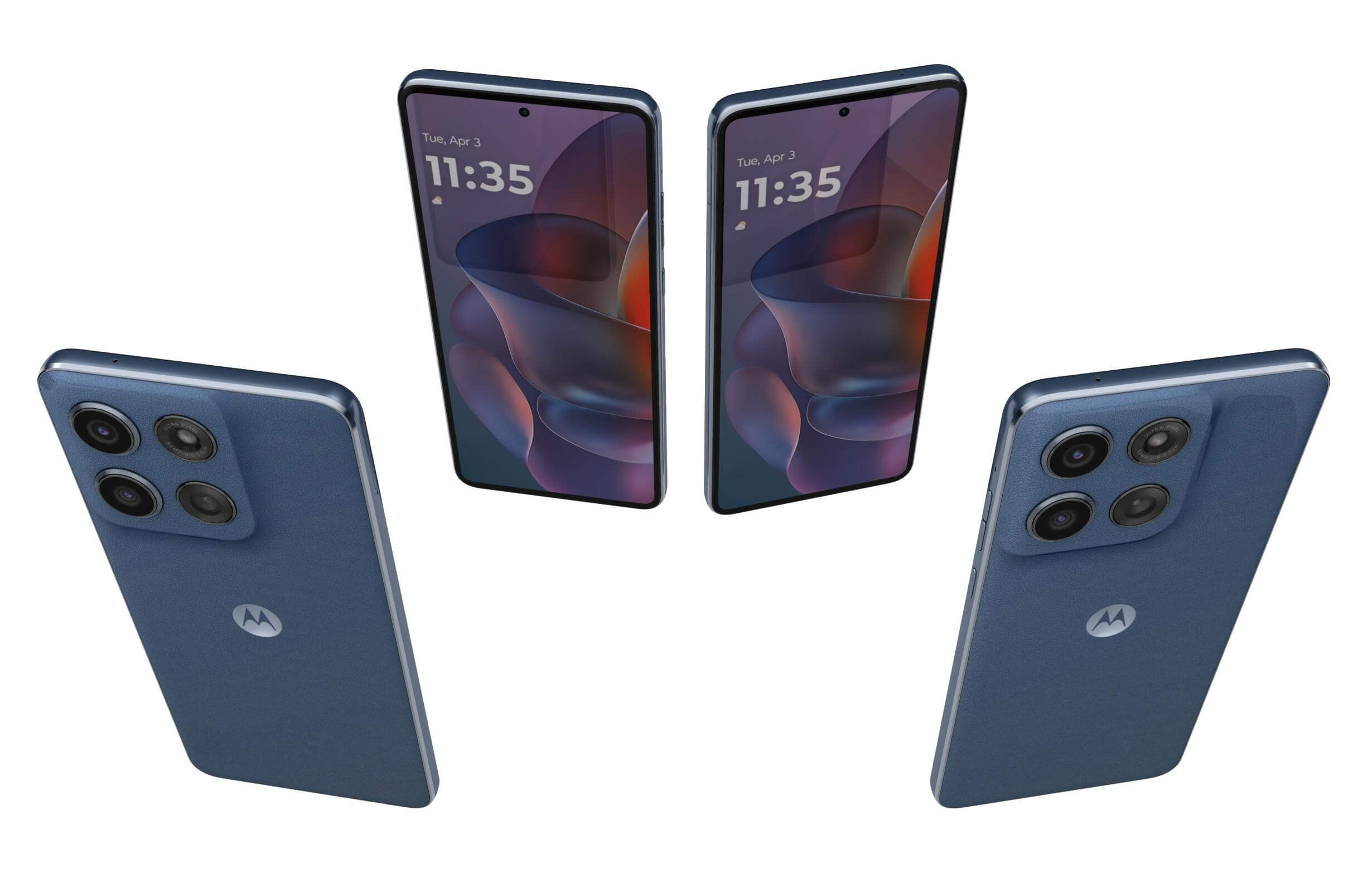 Motorola Moto G Stylus 5G 2025 Blue And Gibraltar Sea - 3D Model by ...