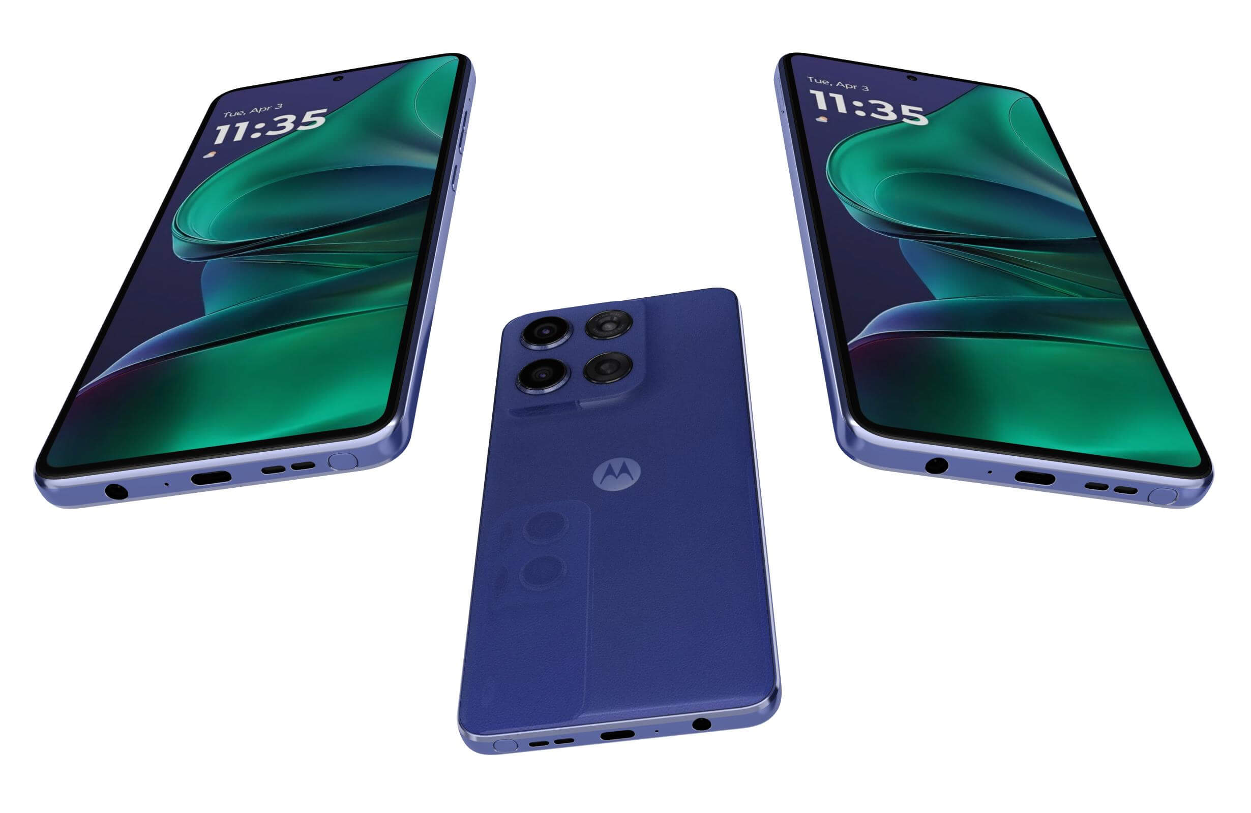 Motorola Moto G Stylus 5G 2025 Blue And Gibraltar Sea - 3D Model by ...