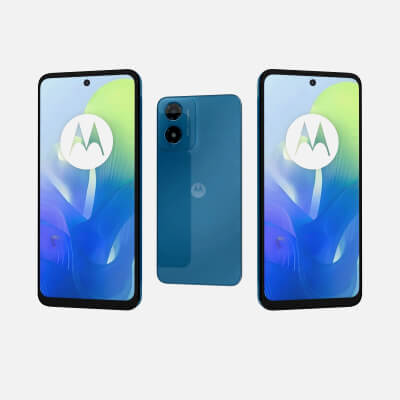 Motorola Moto G04 Blue - 3D Model by Rever_Art