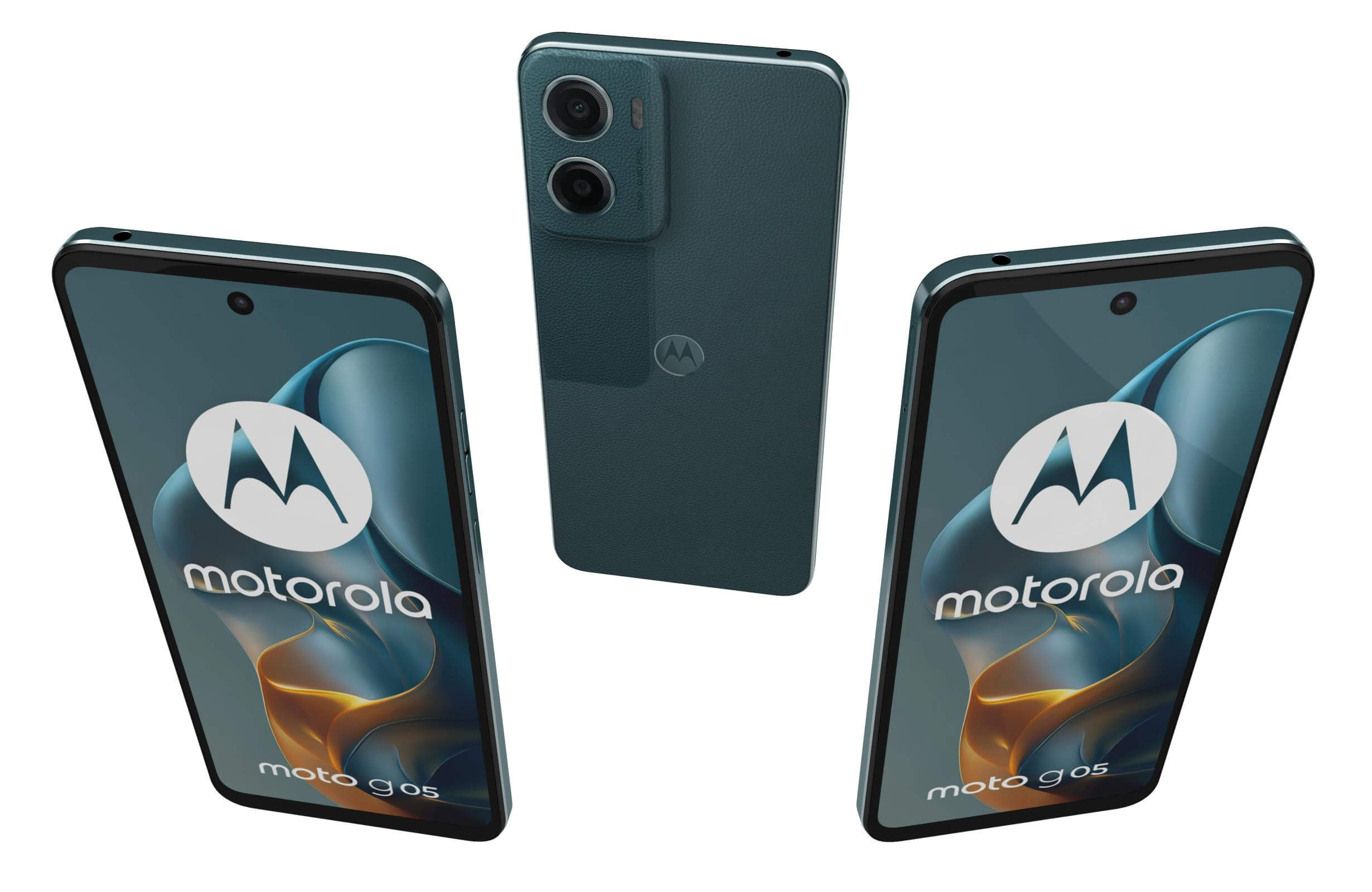 Motorola Moto G05 Blue - 3D Model by Rever_Art