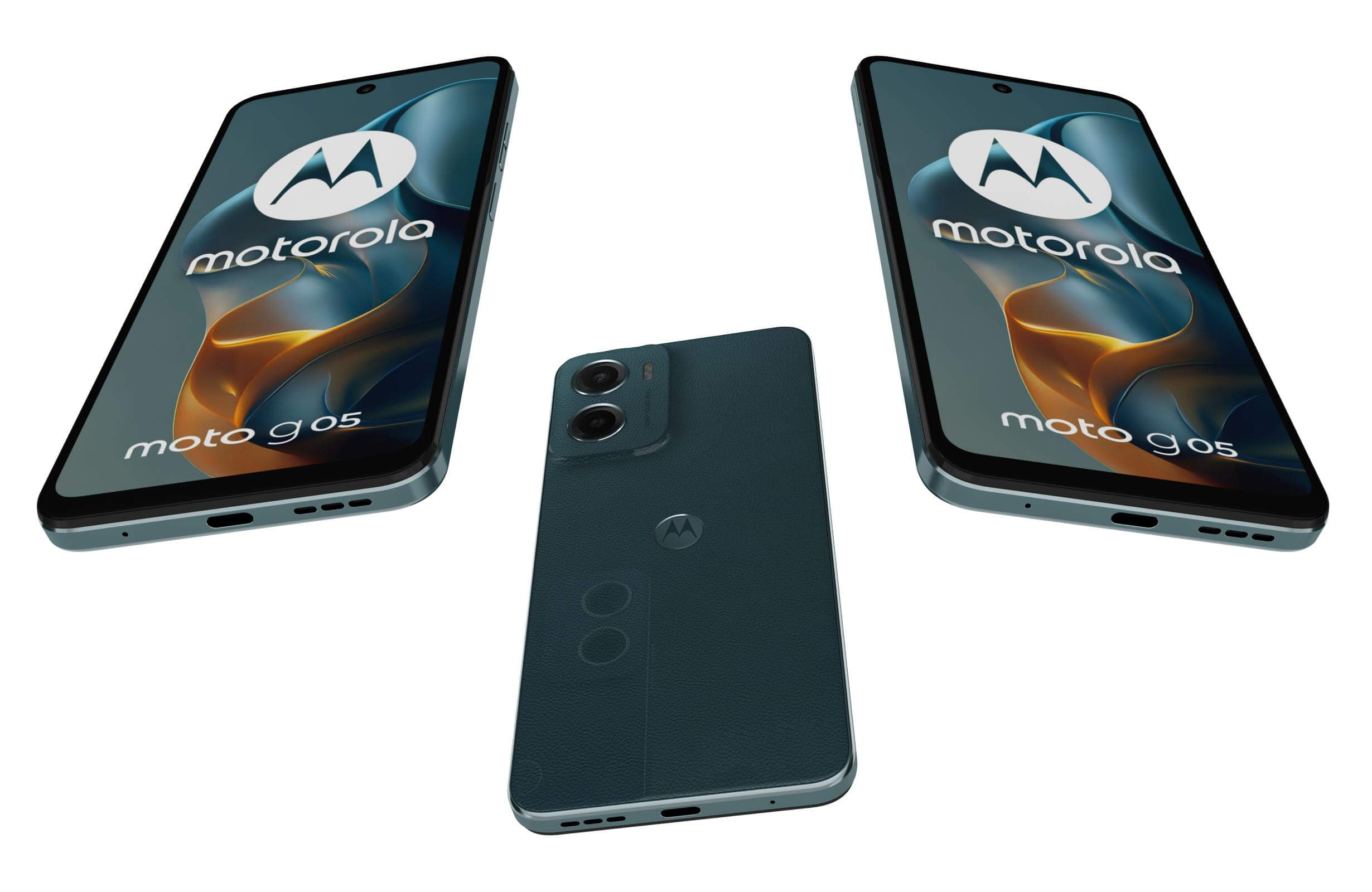 Motorola Moto G05 Blue - 3D Model by Rever_Art