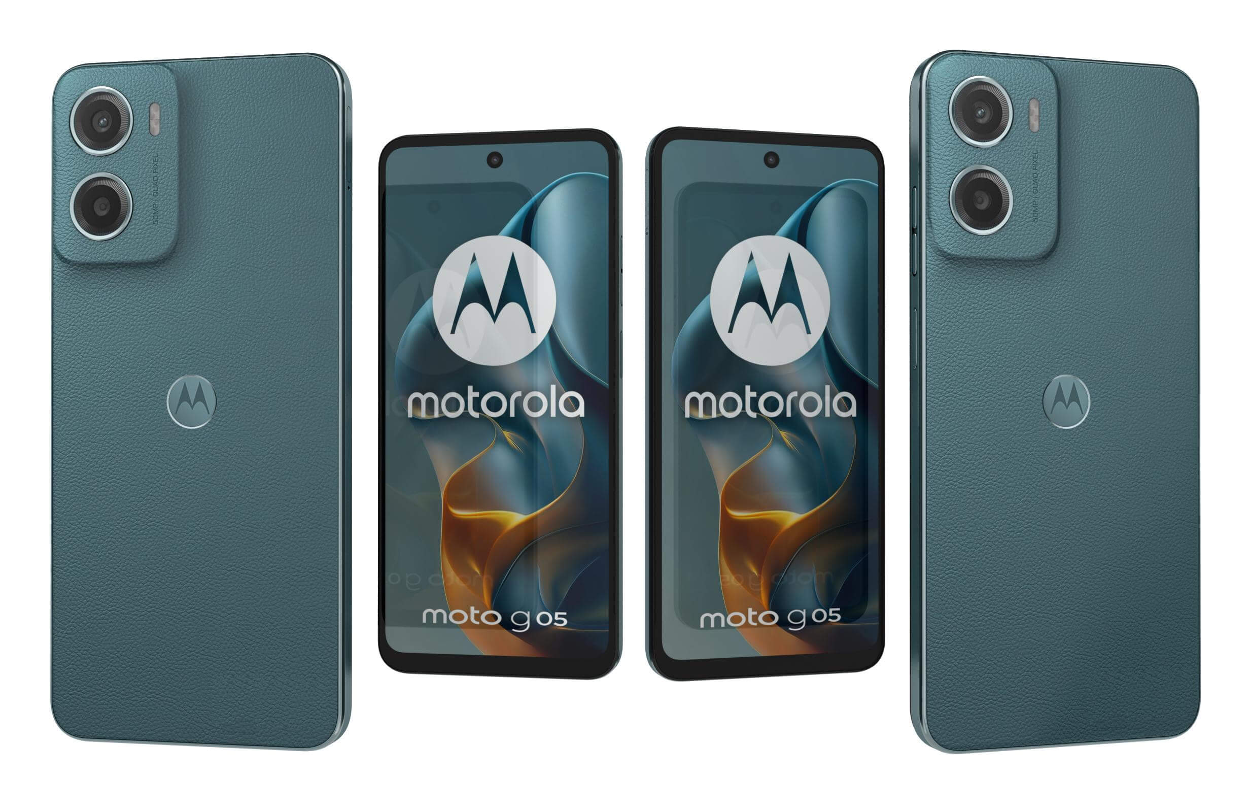 Motorola Moto G05 Blue - 3D Model by Rever_Art