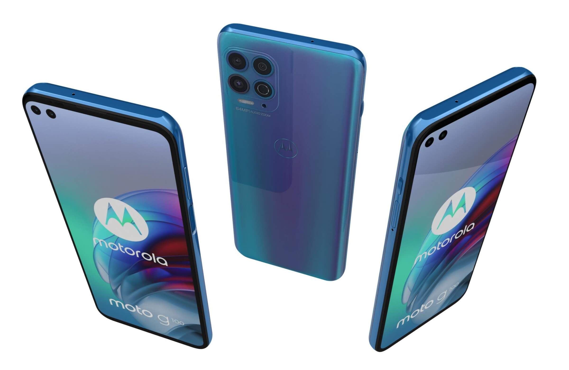 Motorola Moto G100 All Colors - 3D Model by Rever_Art