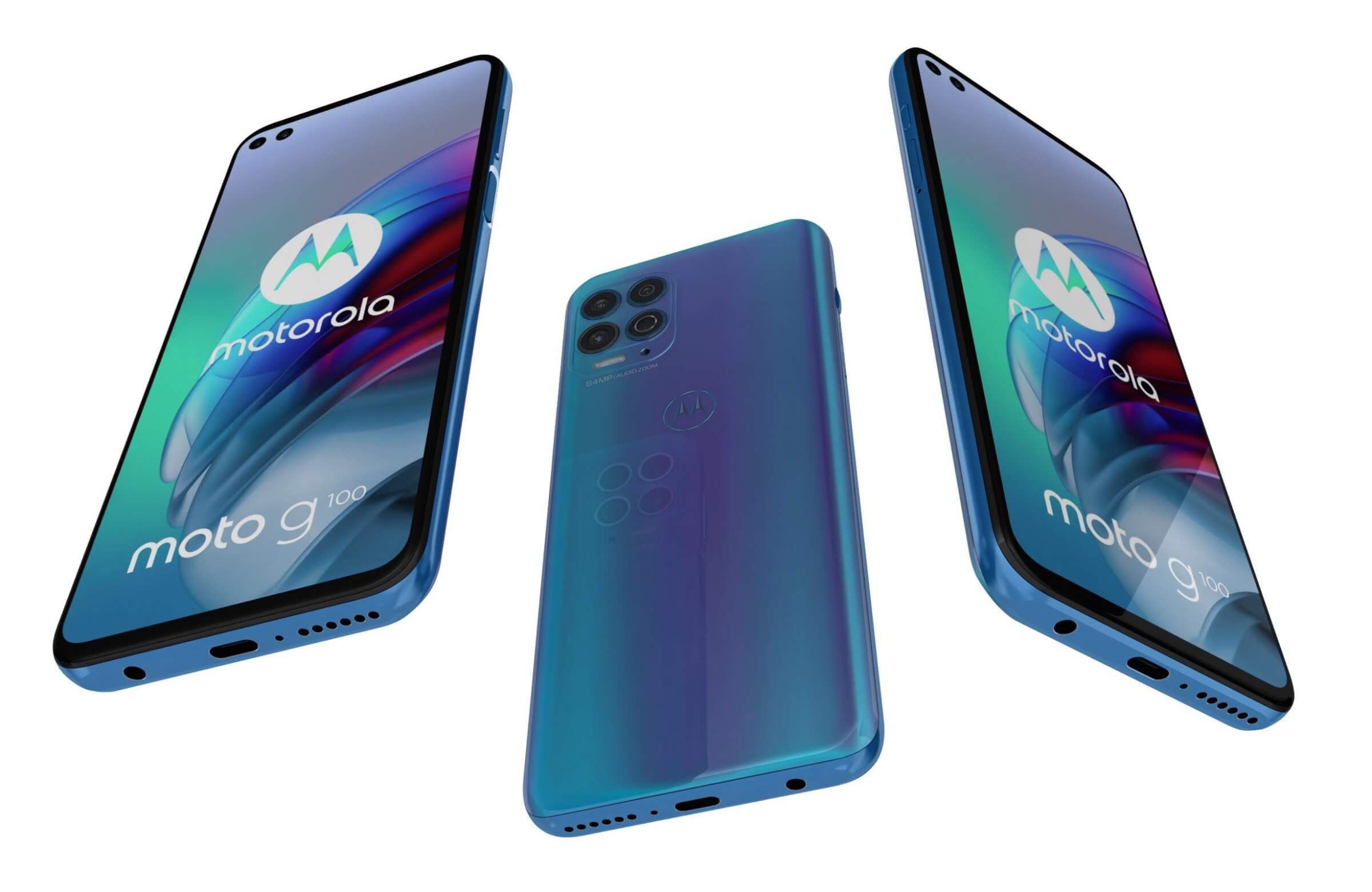 Motorola Moto G100 All Colors - 3D Model by Rever_Art