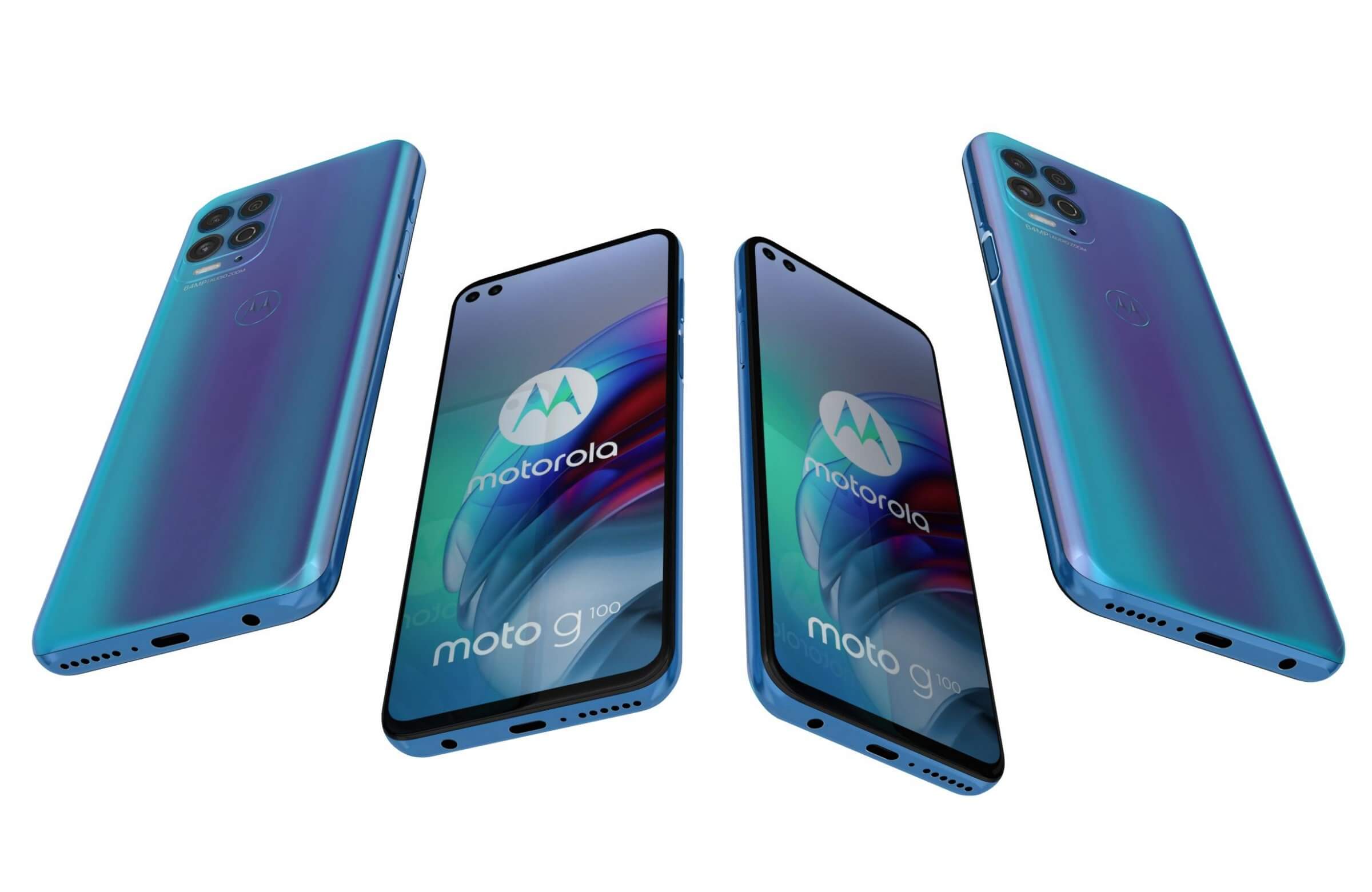 Motorola Moto G100 All Colors - 3D Model by Rever_Art