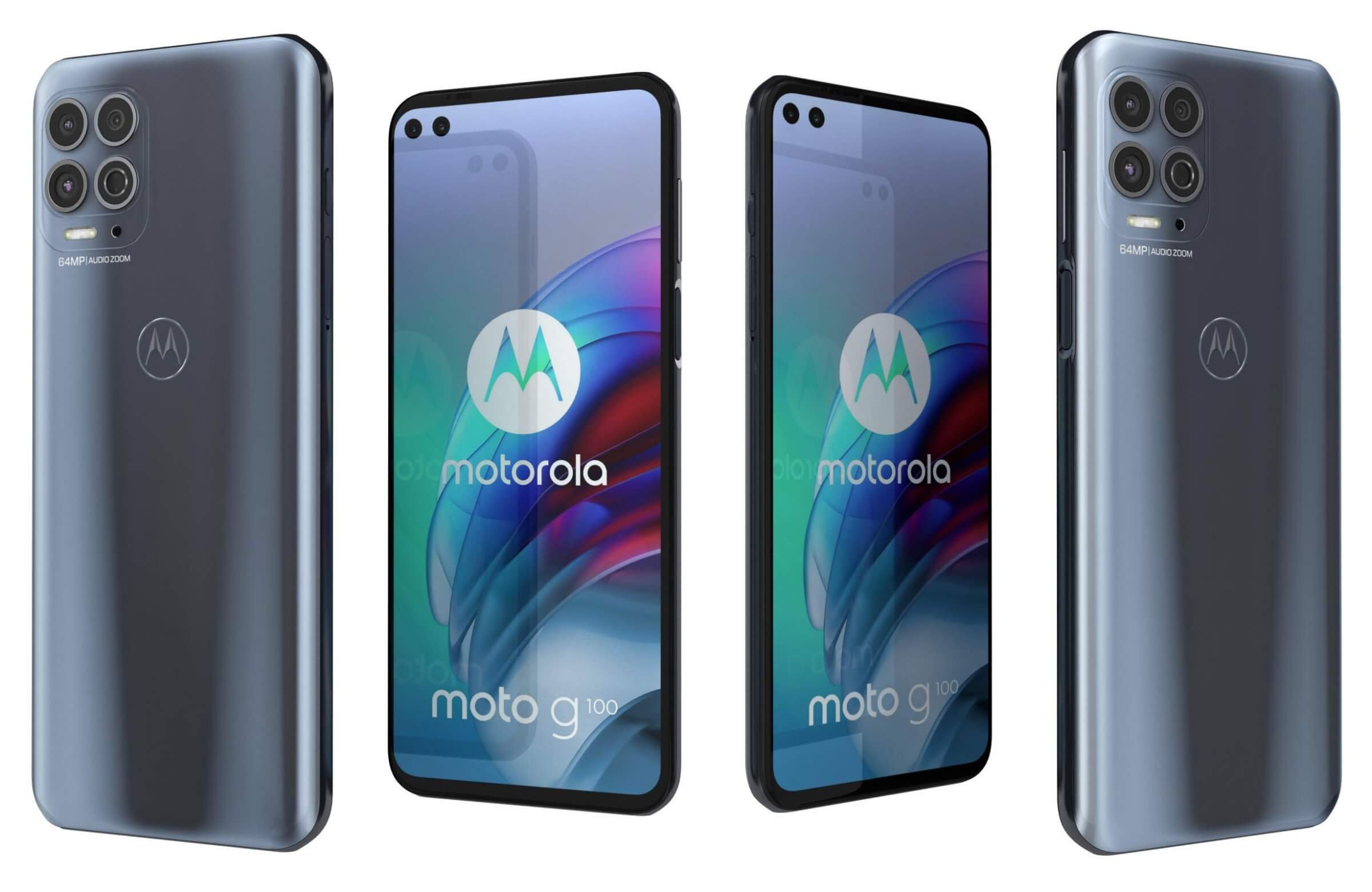 Motorola Moto G100 Slate Grey - 3D Model by Rever_Art