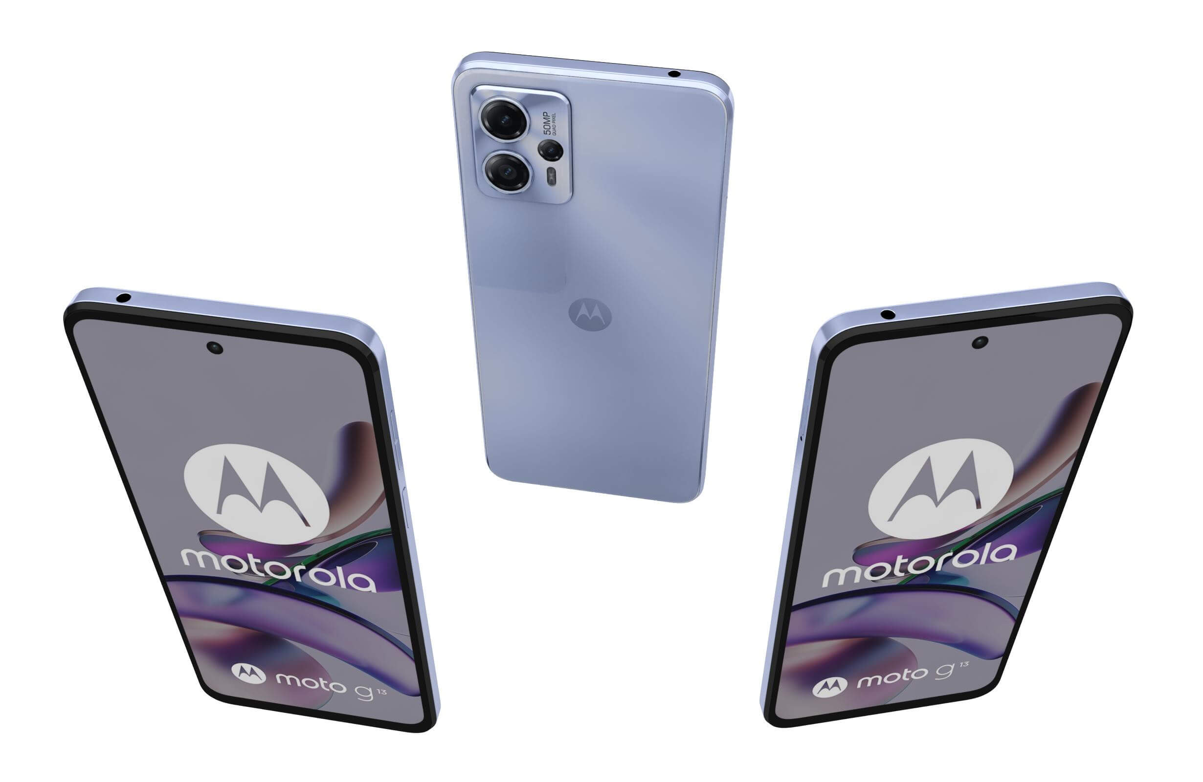 Motorola Moto G13 Blue - 3D Model by Rever_Art