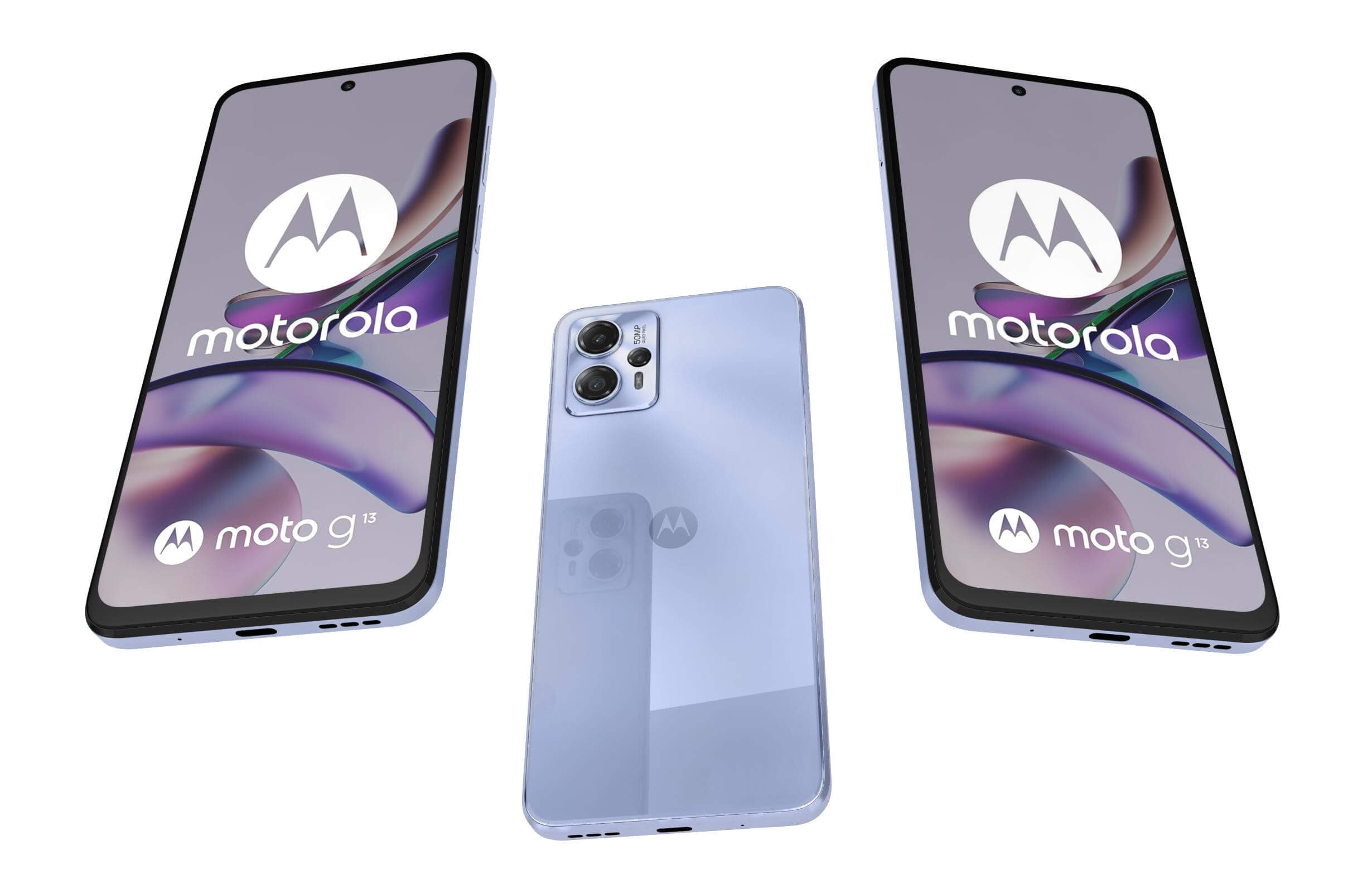 Motorola Moto G13 Blue - 3D Model by Rever_Art
