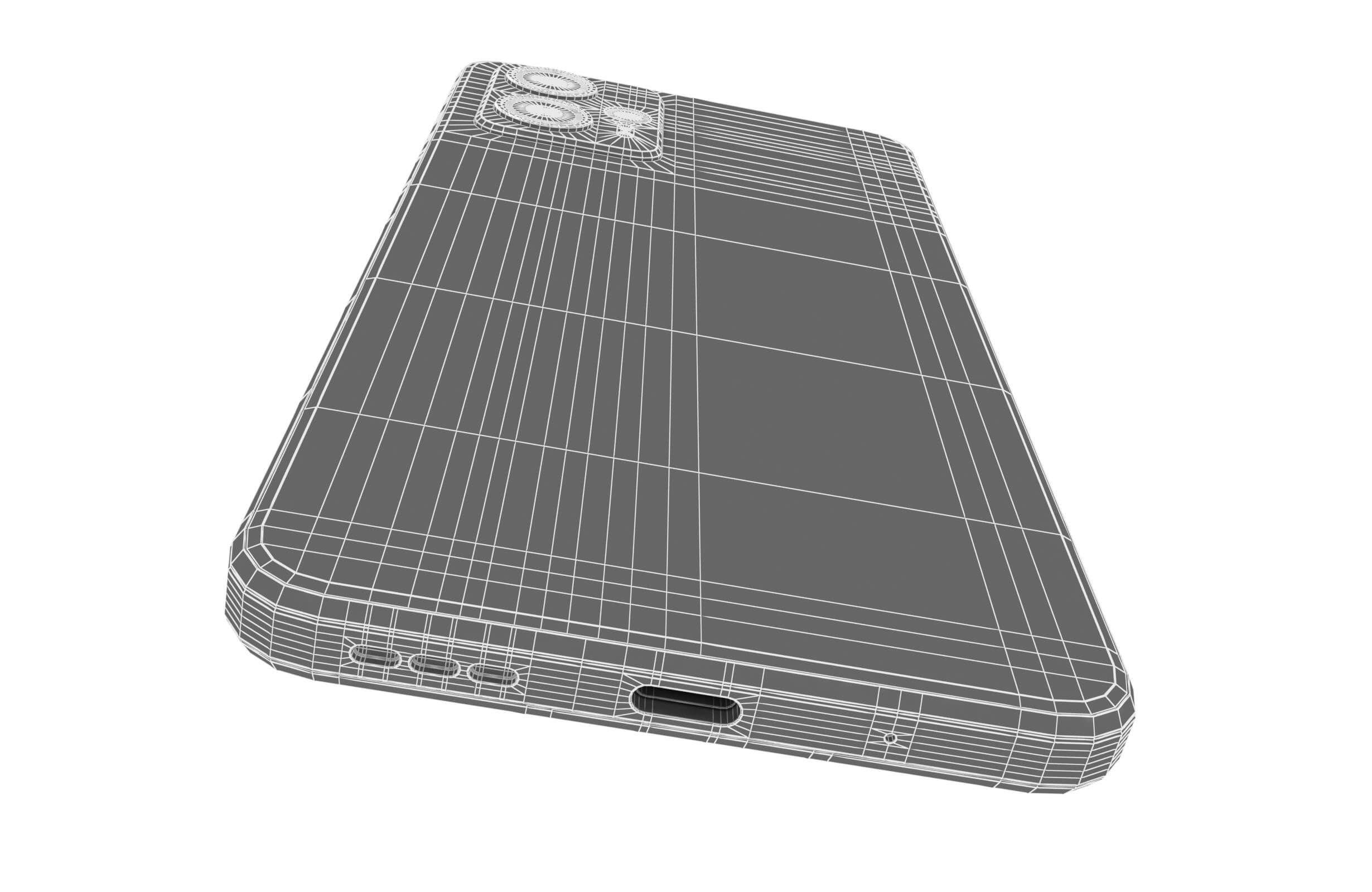 Motorola Moto G13 Blue - 3D Model by Rever_Art