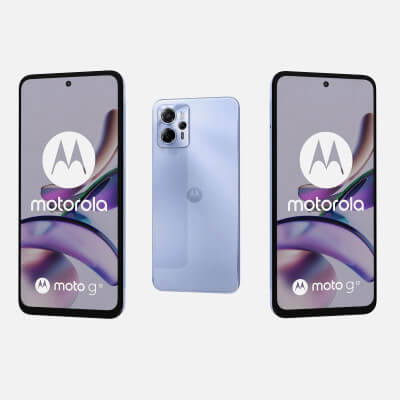 Motorola Moto G13 Blue - 3D Model by Rever_Art
