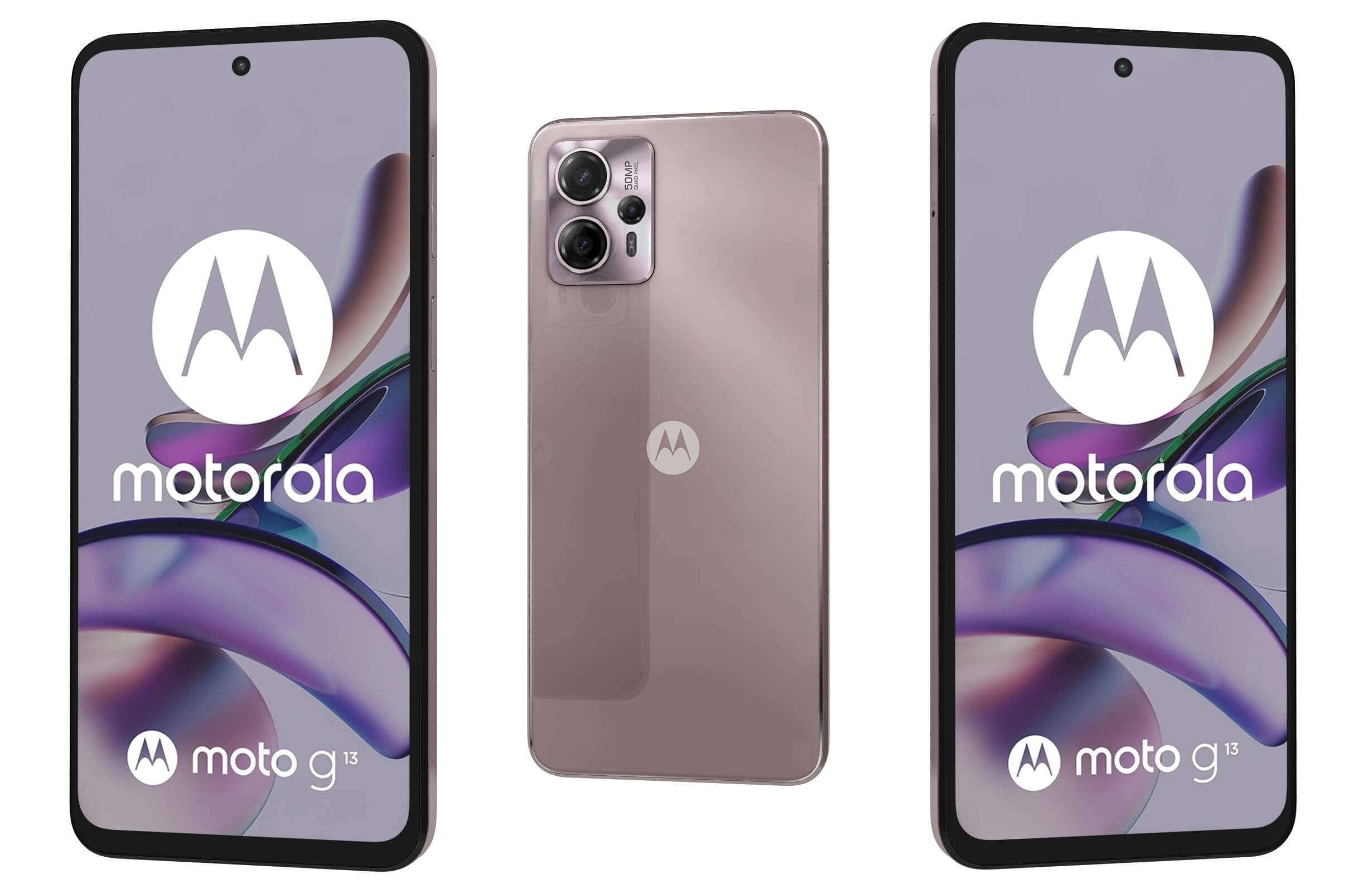 Motorola Moto G13 Rose Gold - 3D Model by Rever_Art